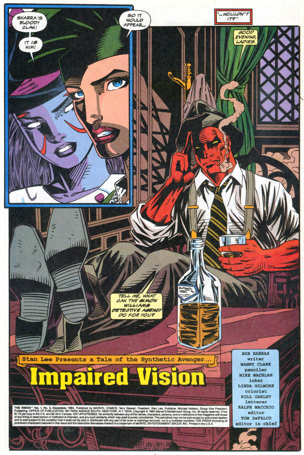 Read online The Vision comic - Issue #2
