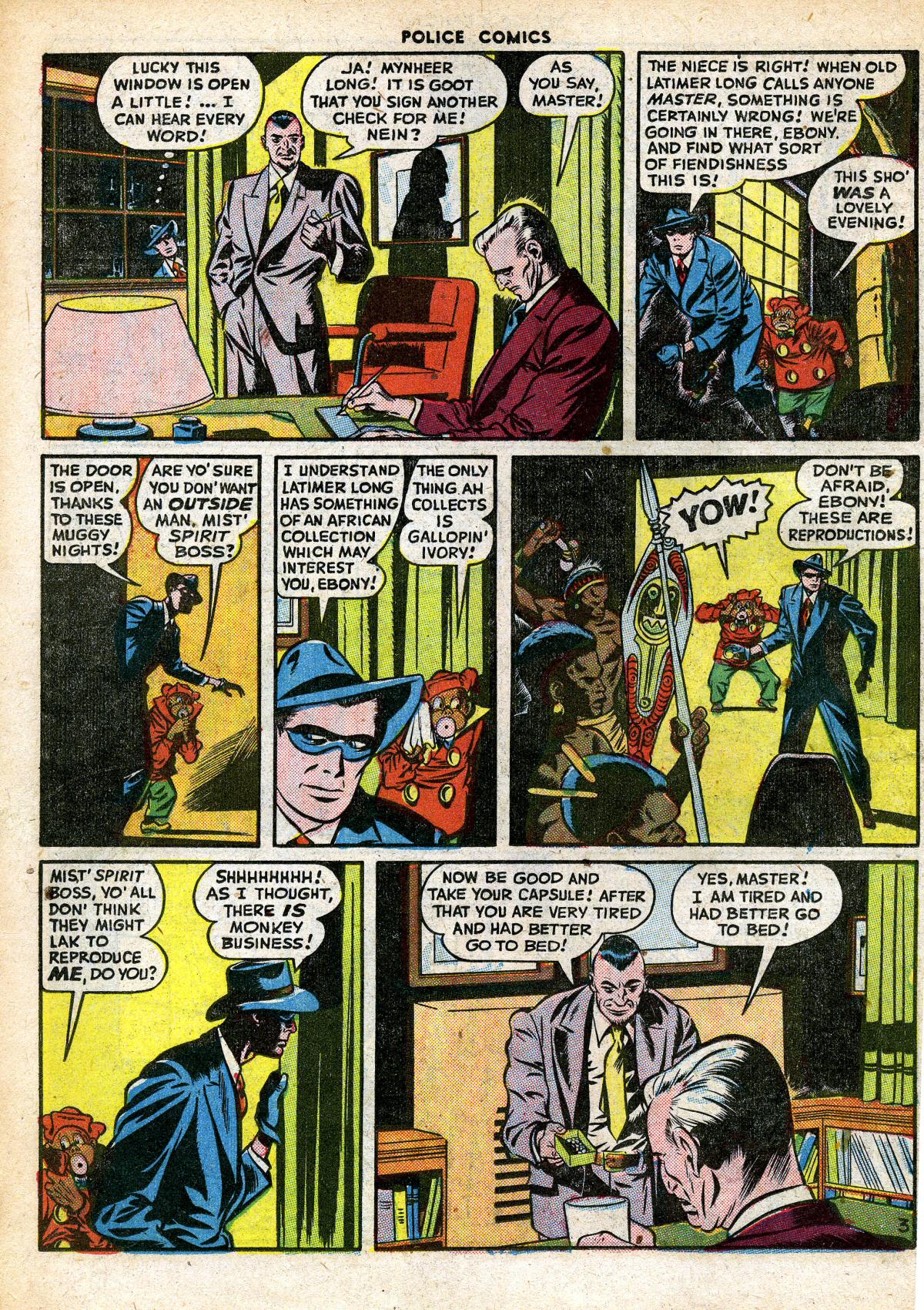 Read online Police Comics comic - Issue #63