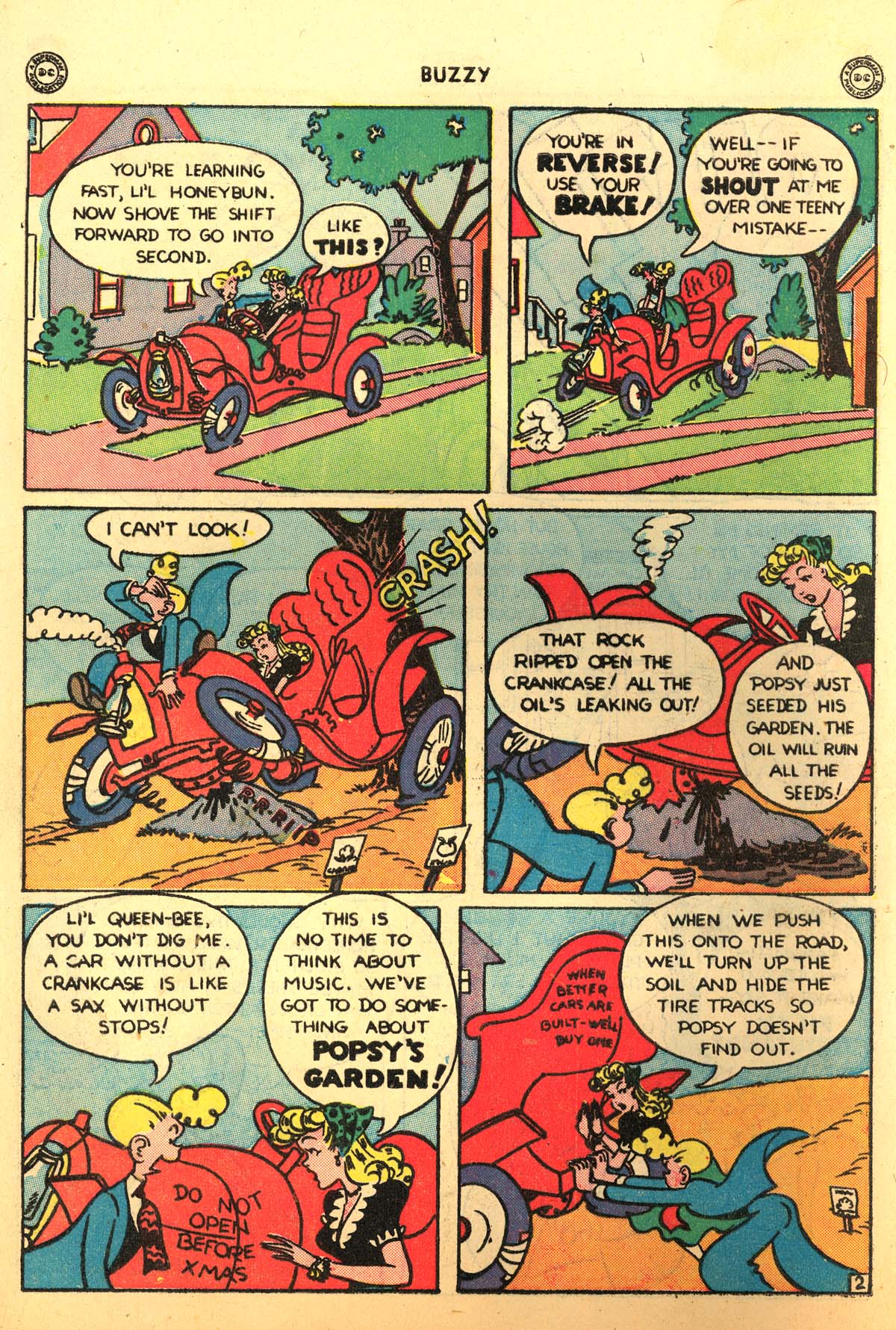 Read online Buzzy comic - Issue #9