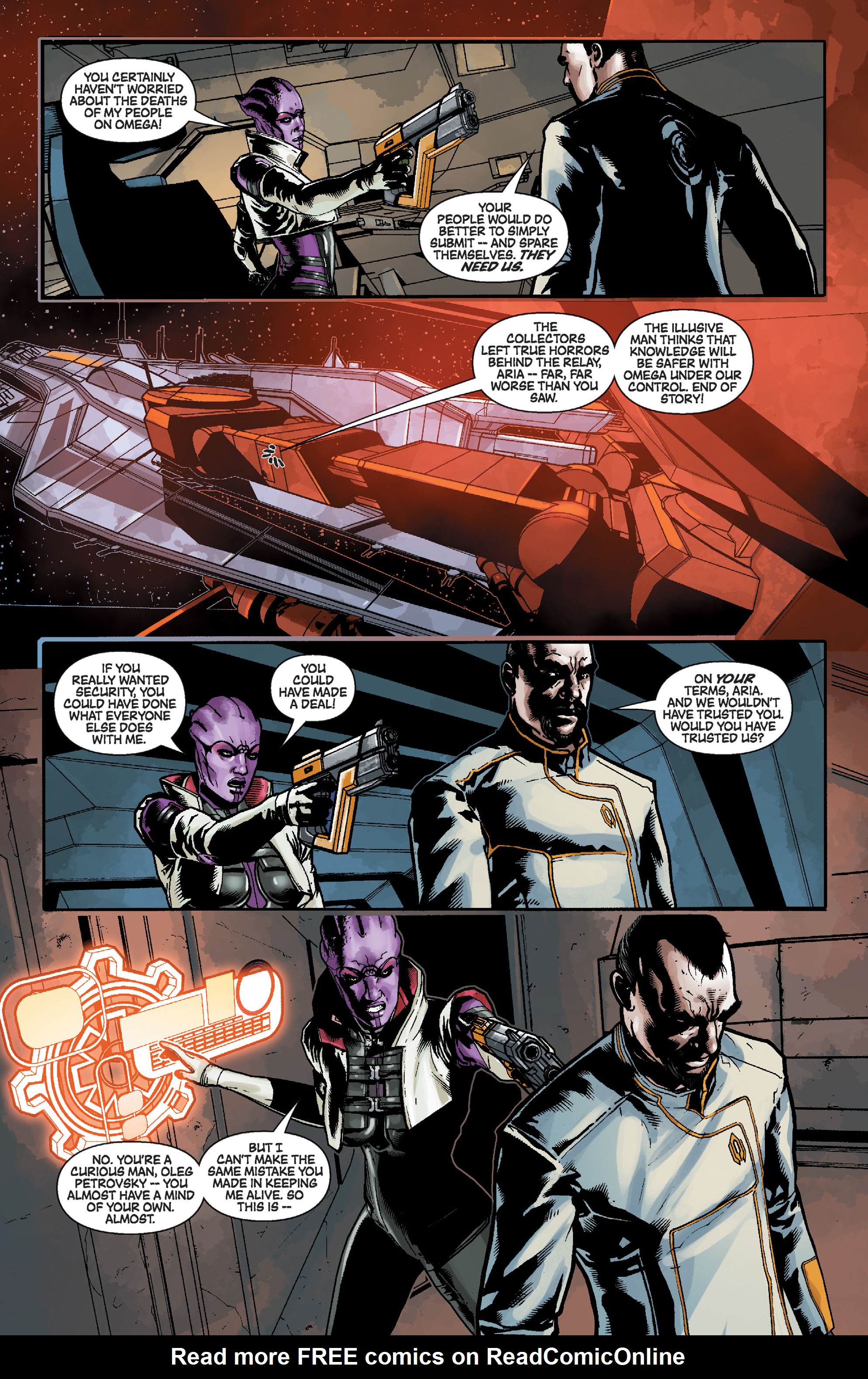 Read online Mass Effect: Invasion comic - Issue # TPB