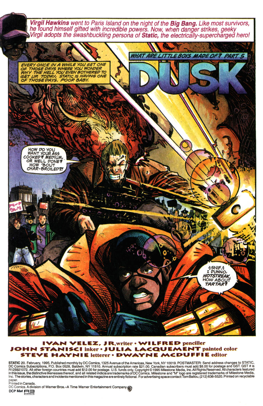 Read online Static comic - Issue #20