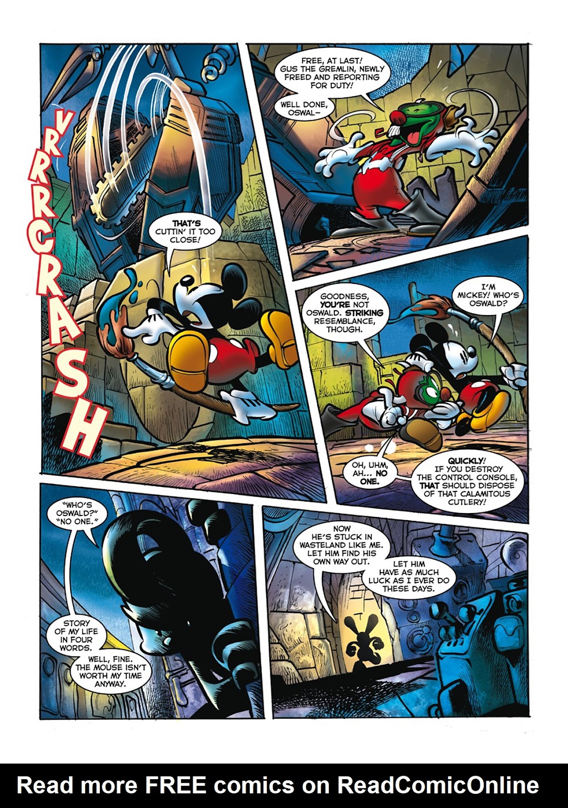 Read online Epic Mickey: The Graphic Novel comic - Issue # Full