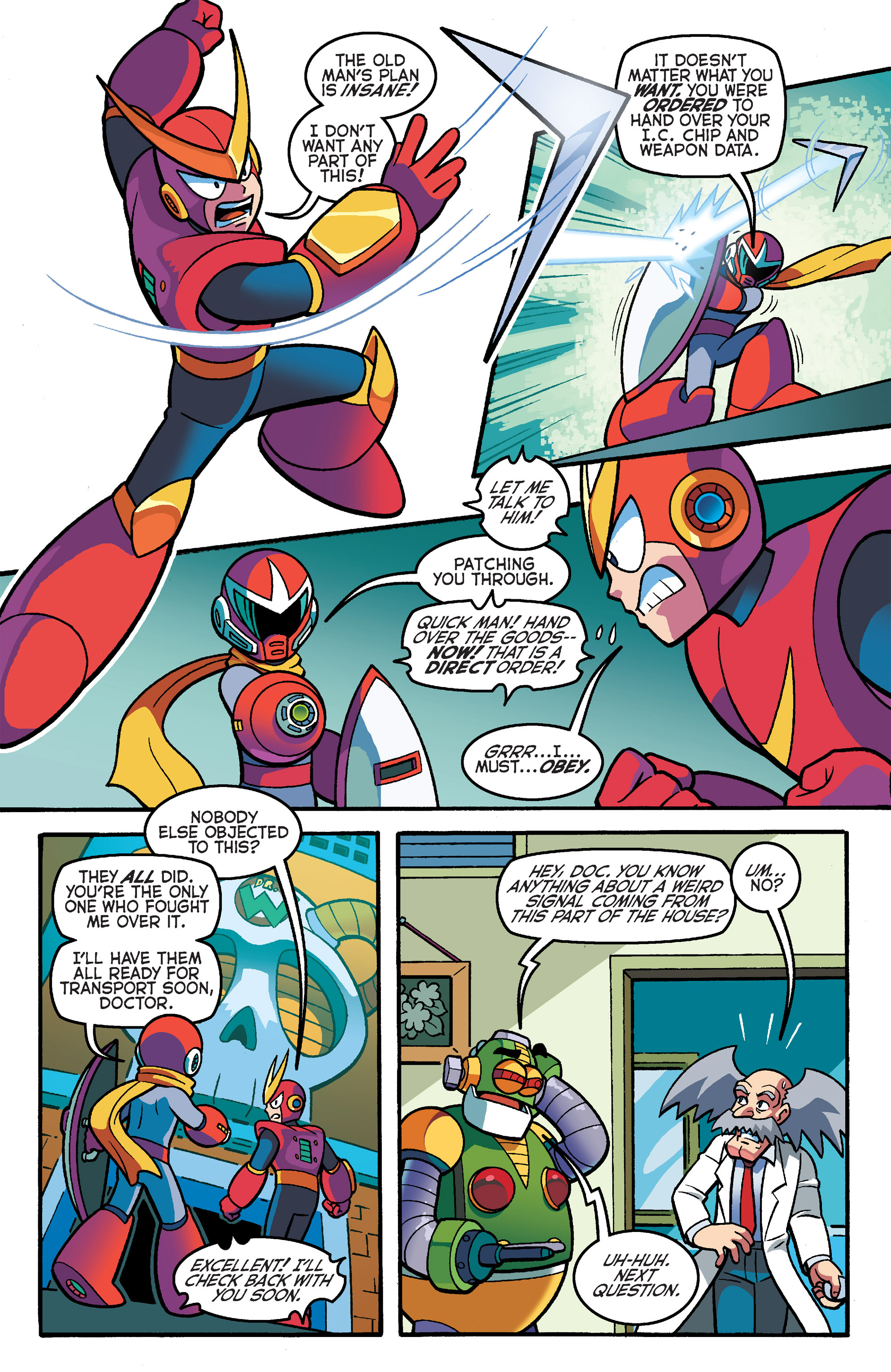 Read online Mega Man comic - Issue #42
