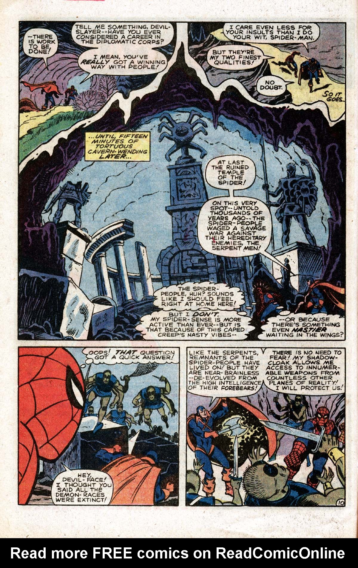 Read online Marvel Team-Up (1972) comic - Issue #111