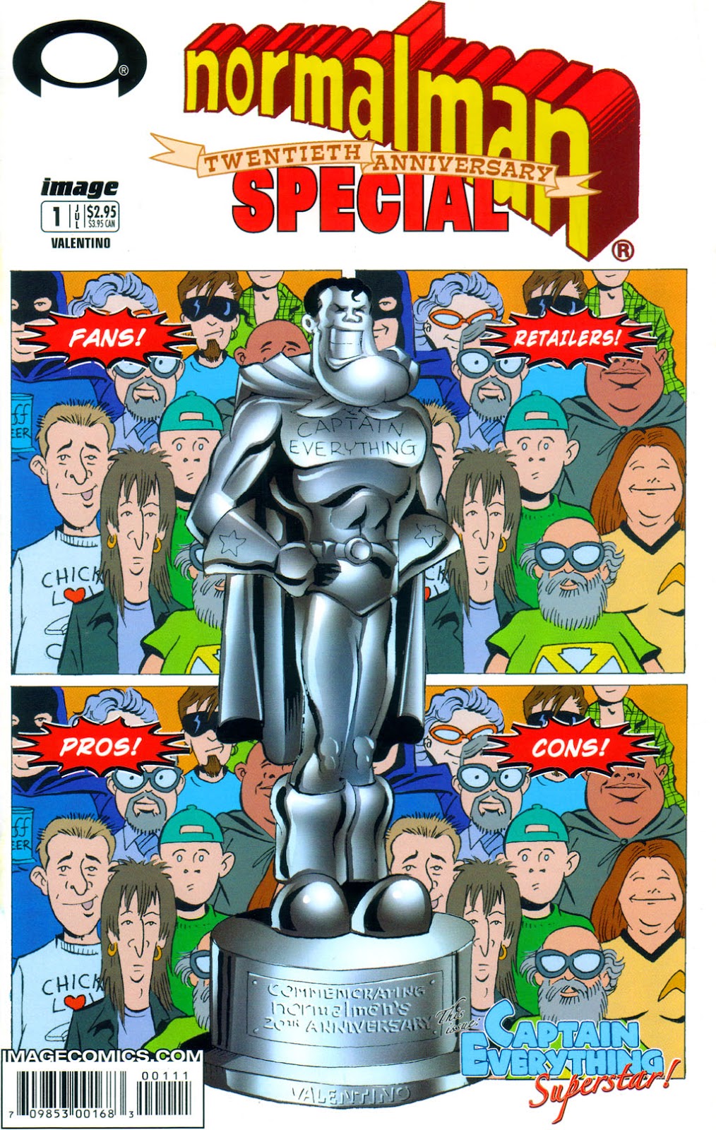Read online Normalman 20th Anniversary Special comic - Issue # Full