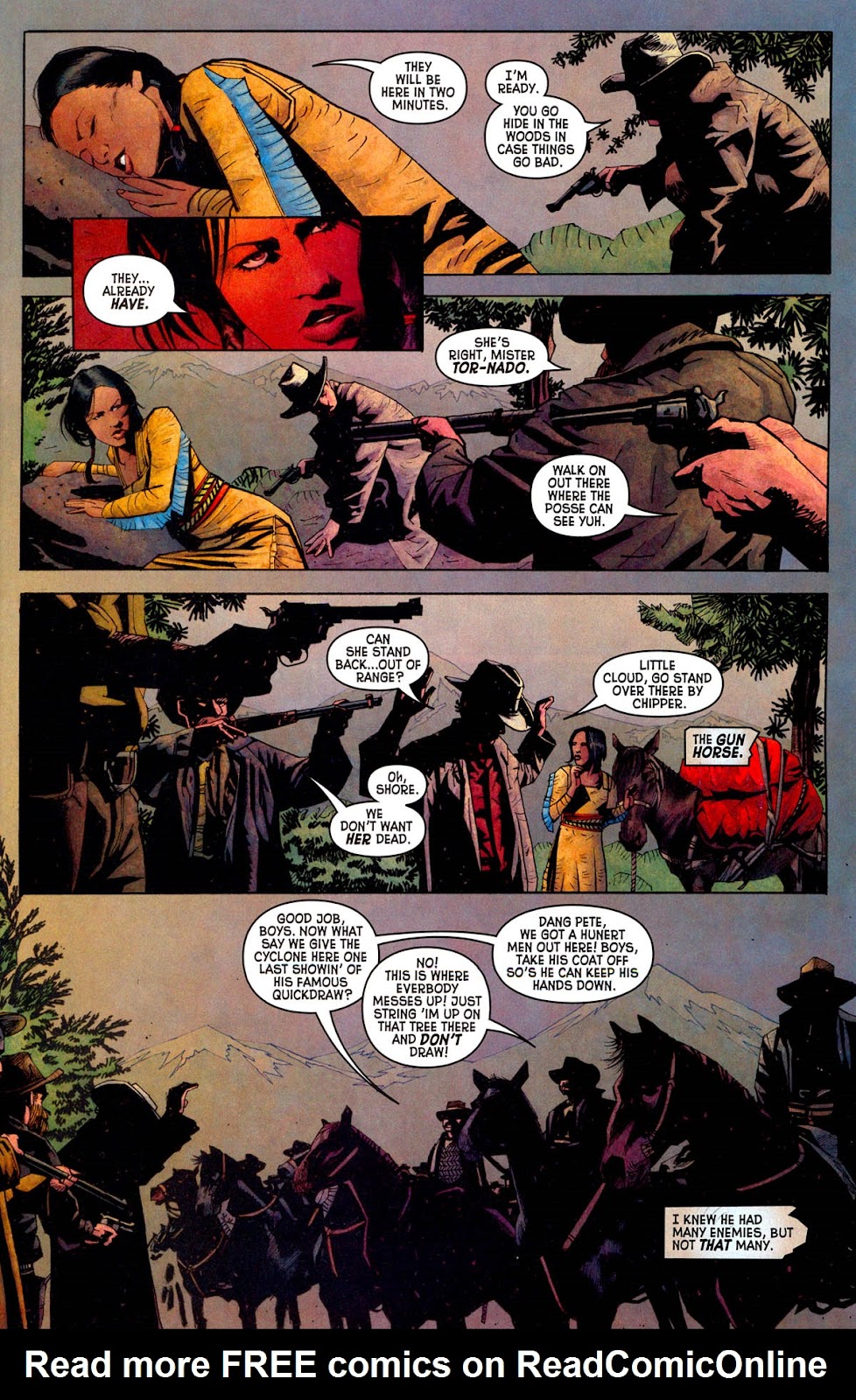 Read online Marvel Westerns: Outlaw Files comic - Issue #Marvel ...