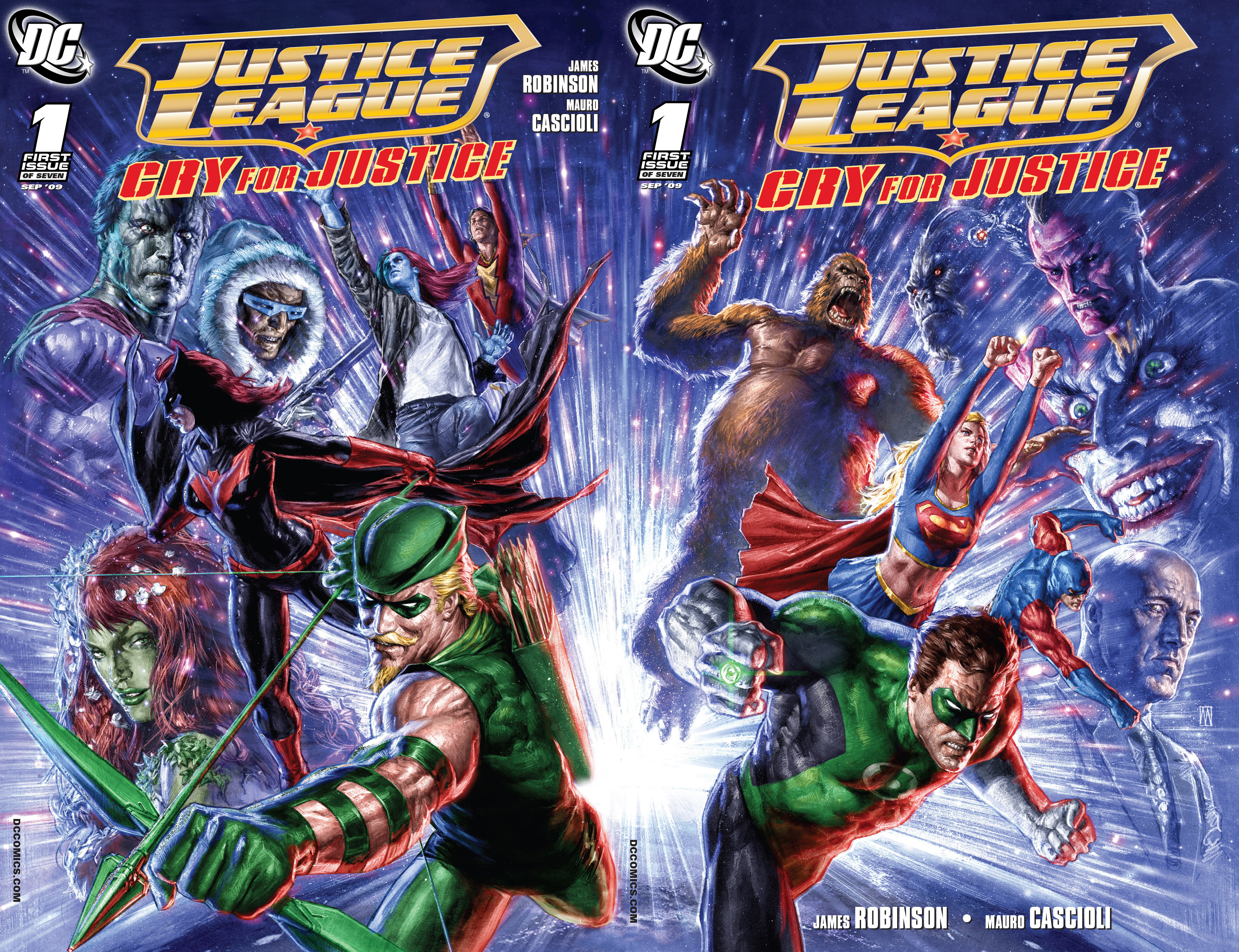 Read online Justice League: Cry for Justice comic - Issue #1