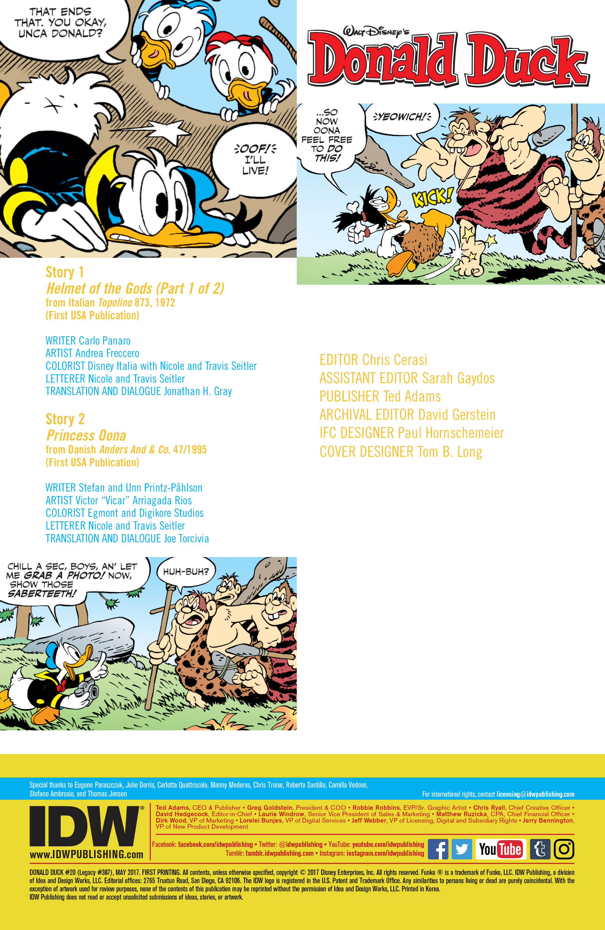 Read online Donald Duck (2015) comic - Issue #20
