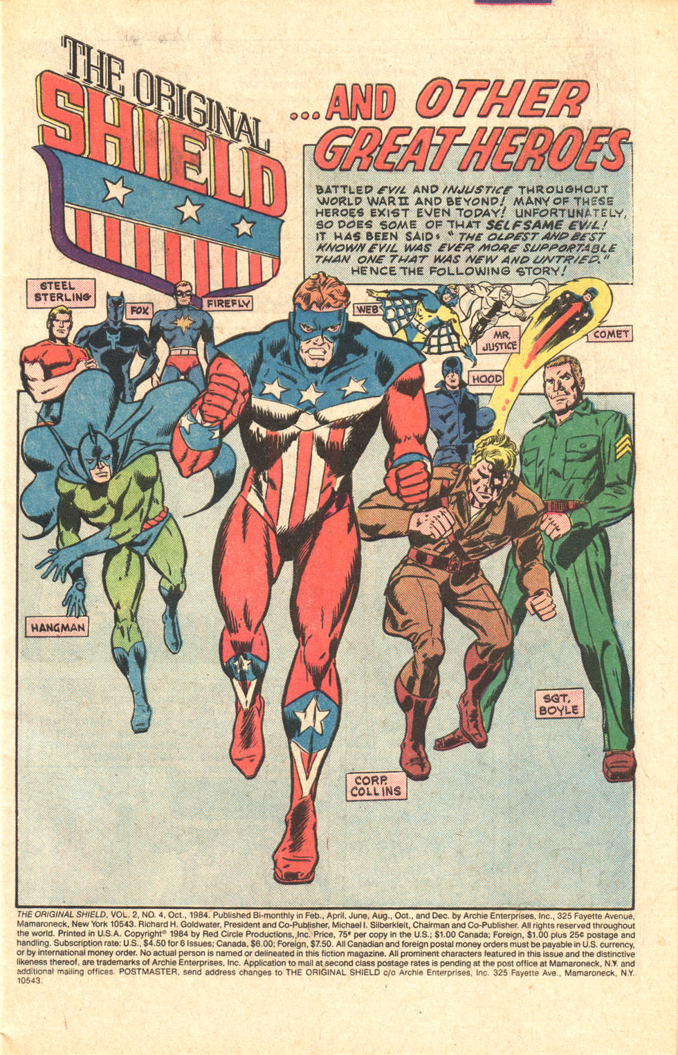 Read online The Original Shield comic - Issue #4