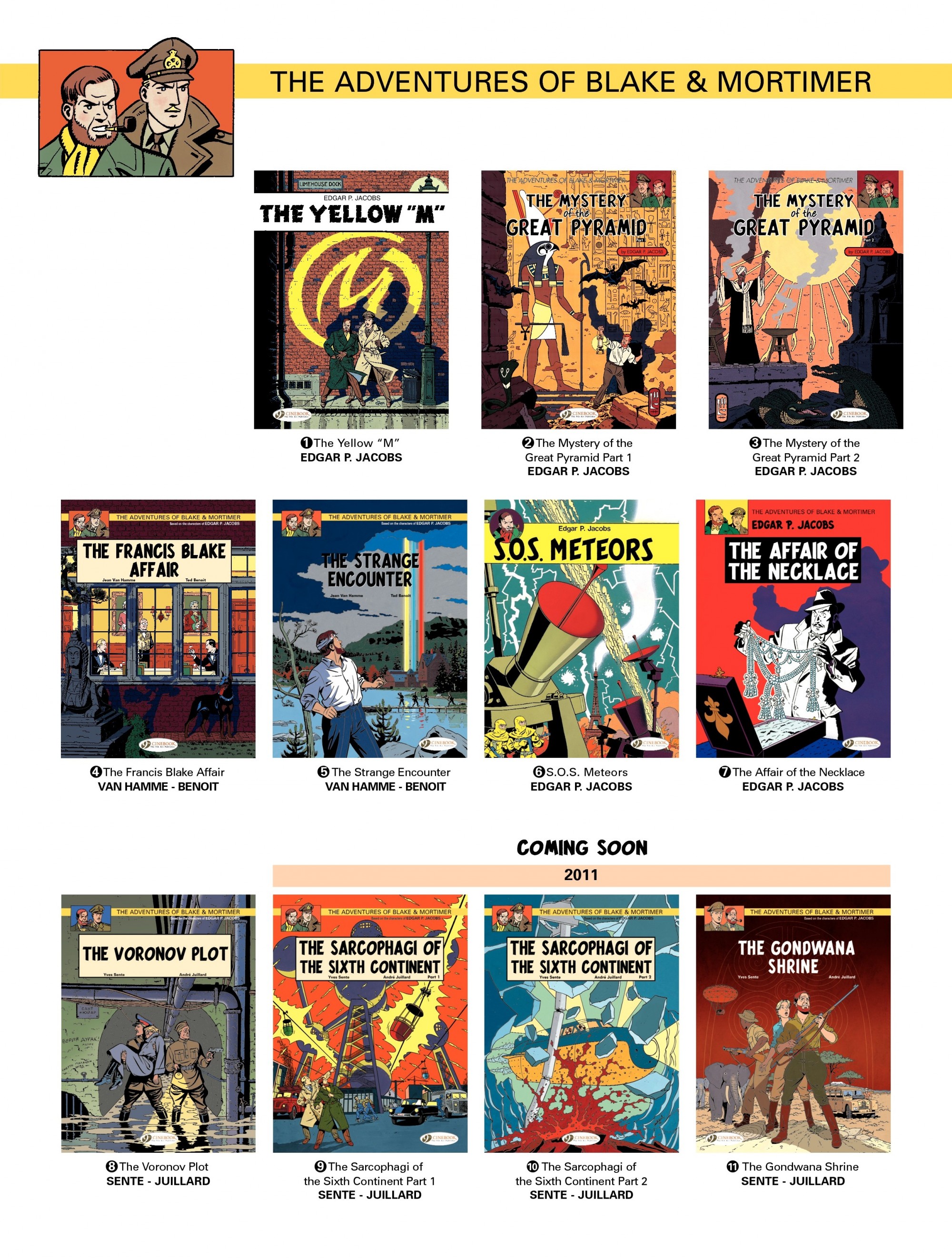 Read online Blake & Mortimer comic - Issue #5