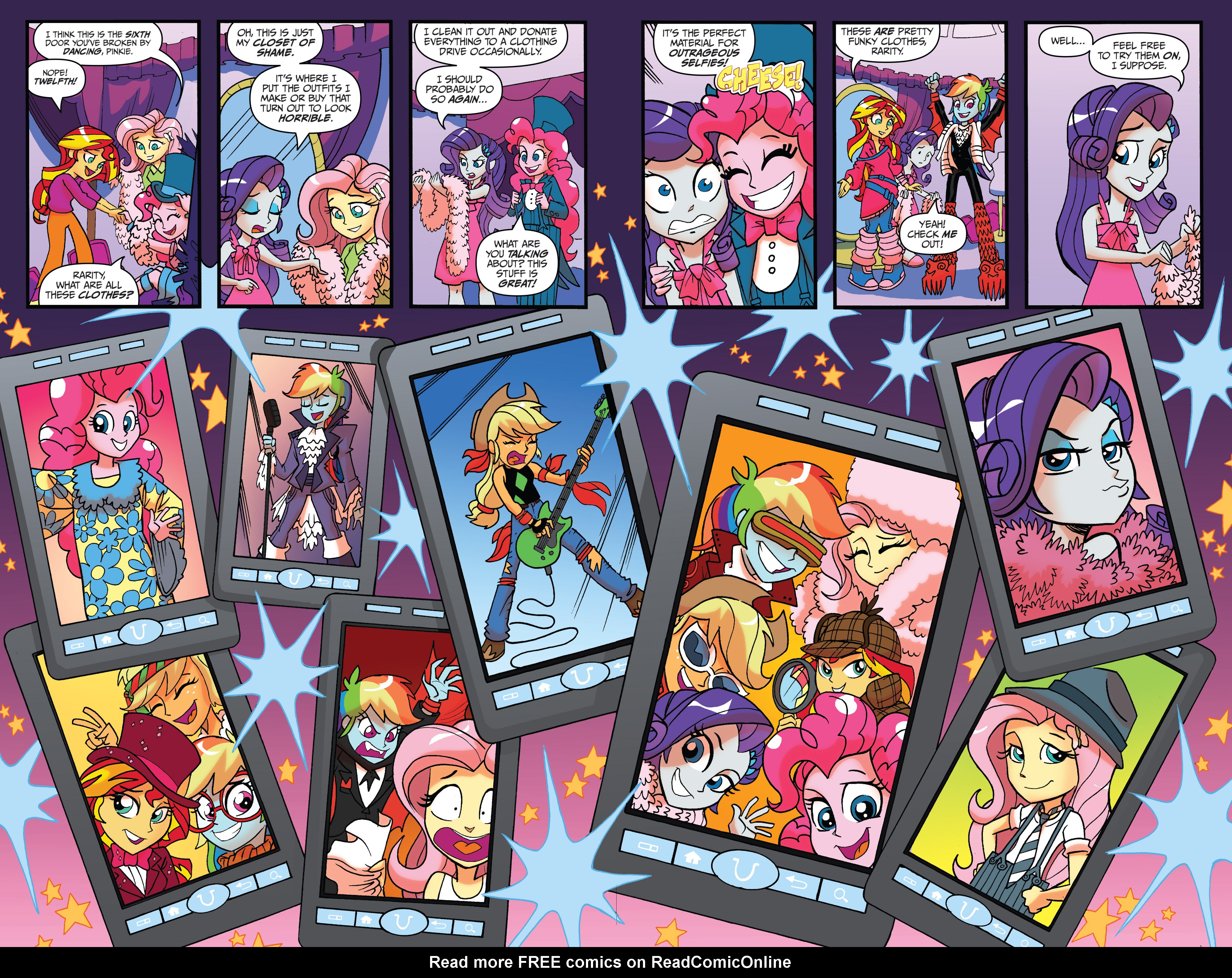 Read online My Little Pony: Equestria Girls Holiday Special 2014 comic ...