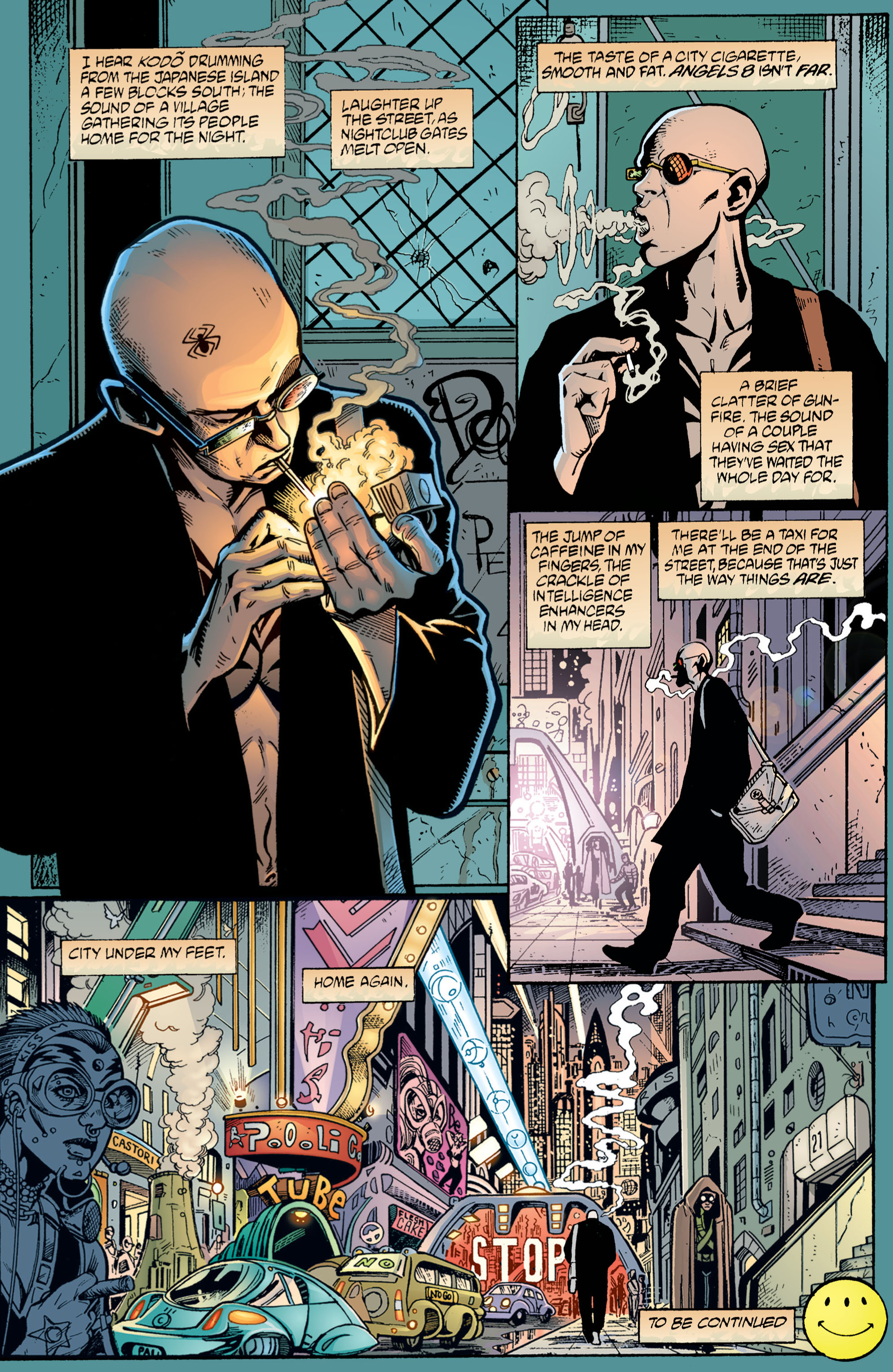 Read online Transmetropolitan comic - Issue #1