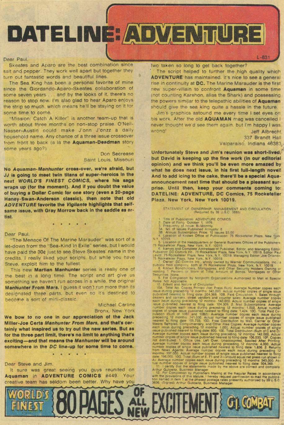 Read online Adventure Comics (1938) comic - Issue #451