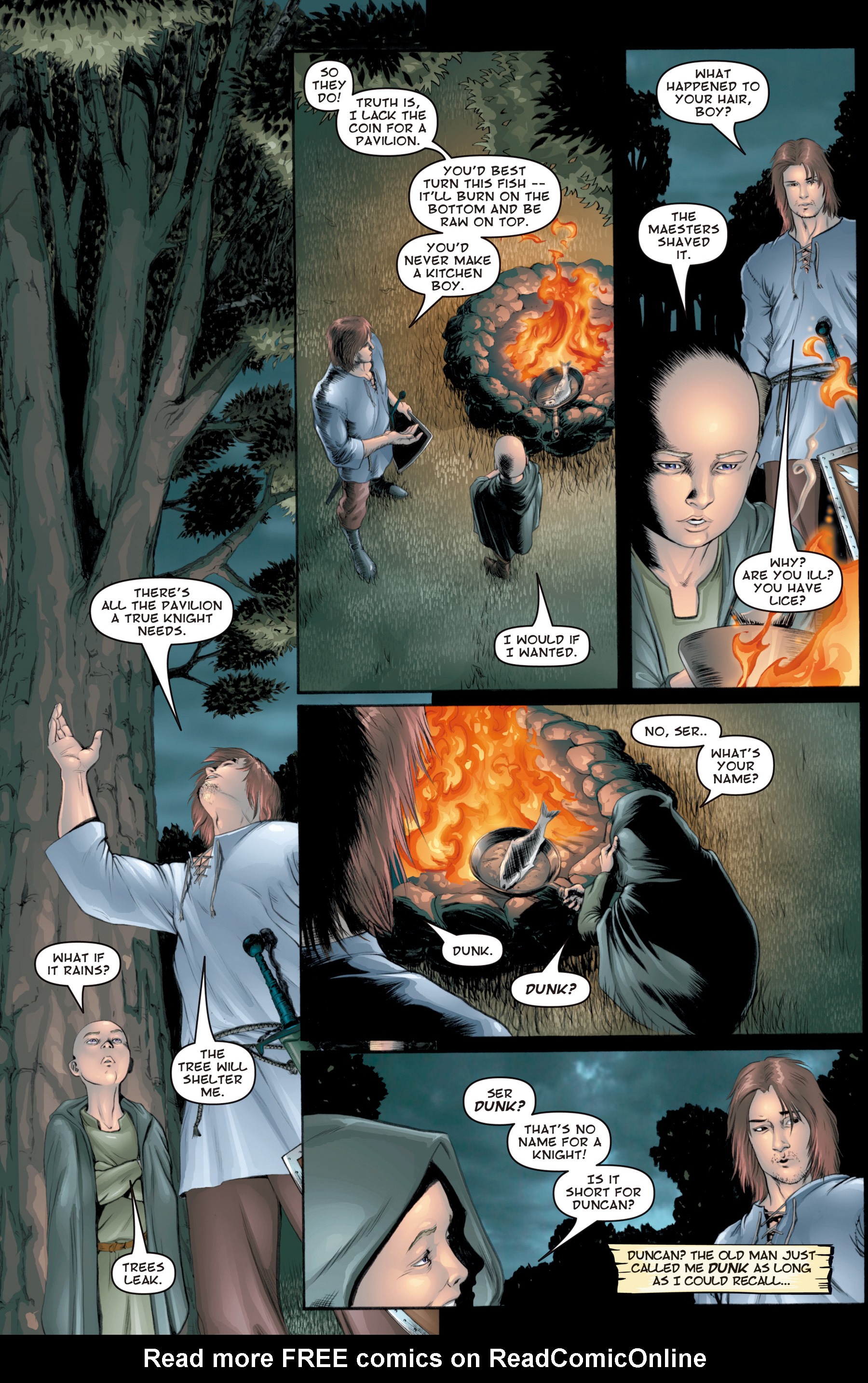 Read online The Hedge Knight: The Graphic Novel comic - Issue # Full