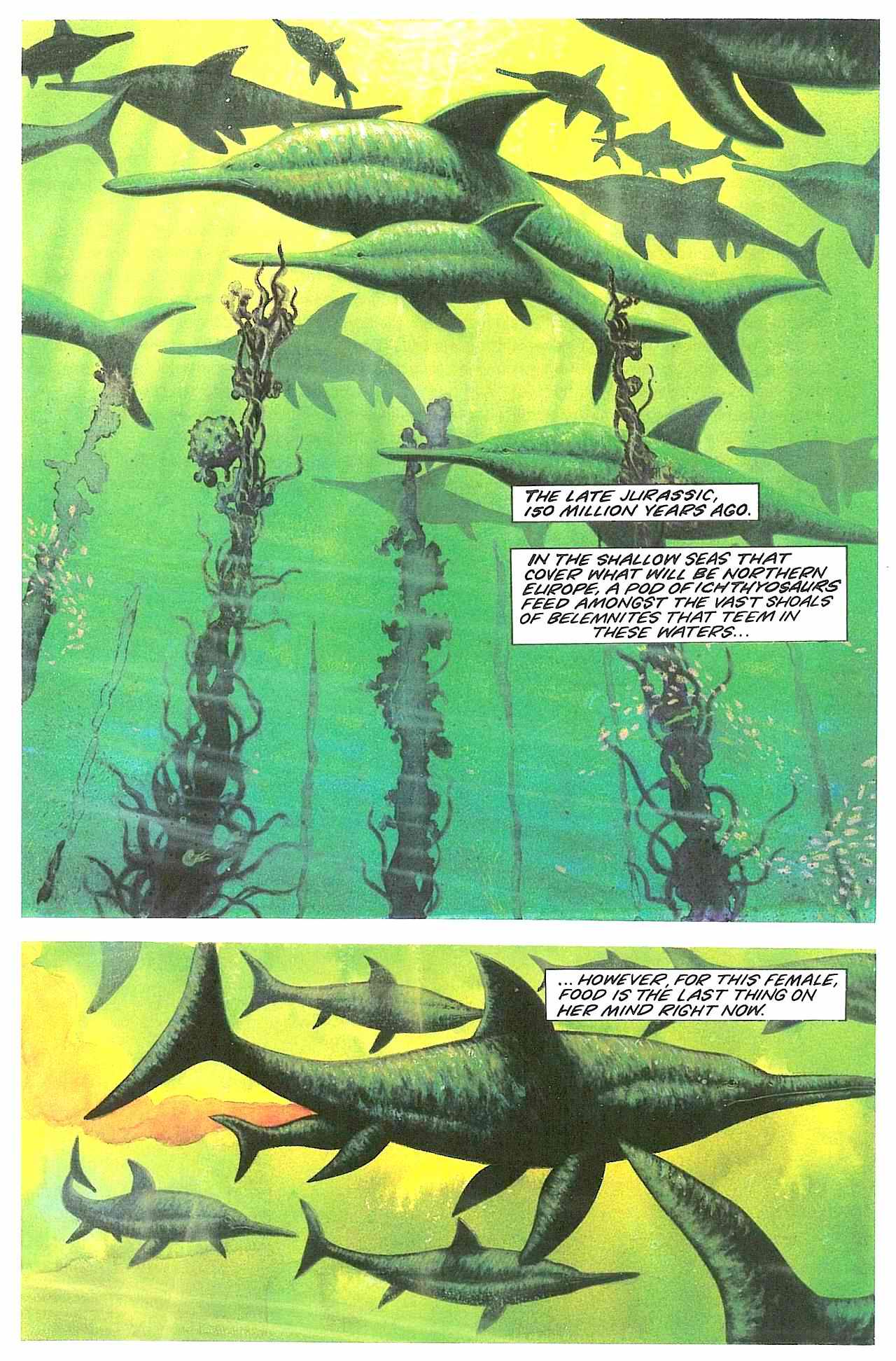 Read online Dinosaurs, A Celebration comic - Issue #4