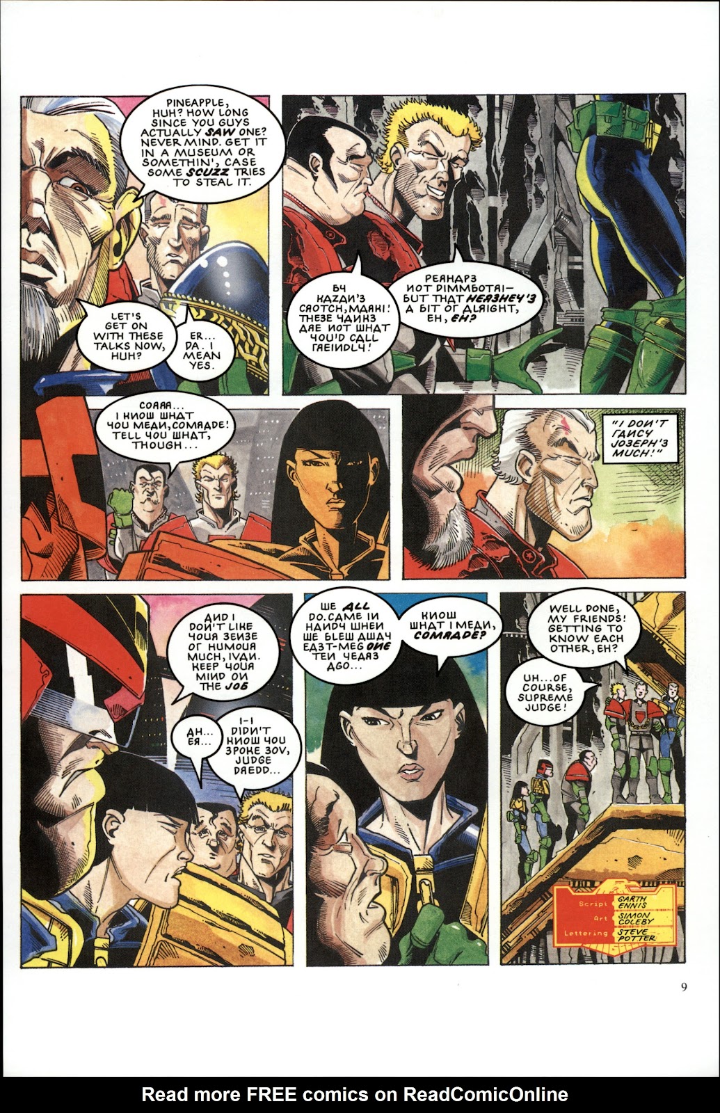 Read online Dredd Rules! comic - Issue #16