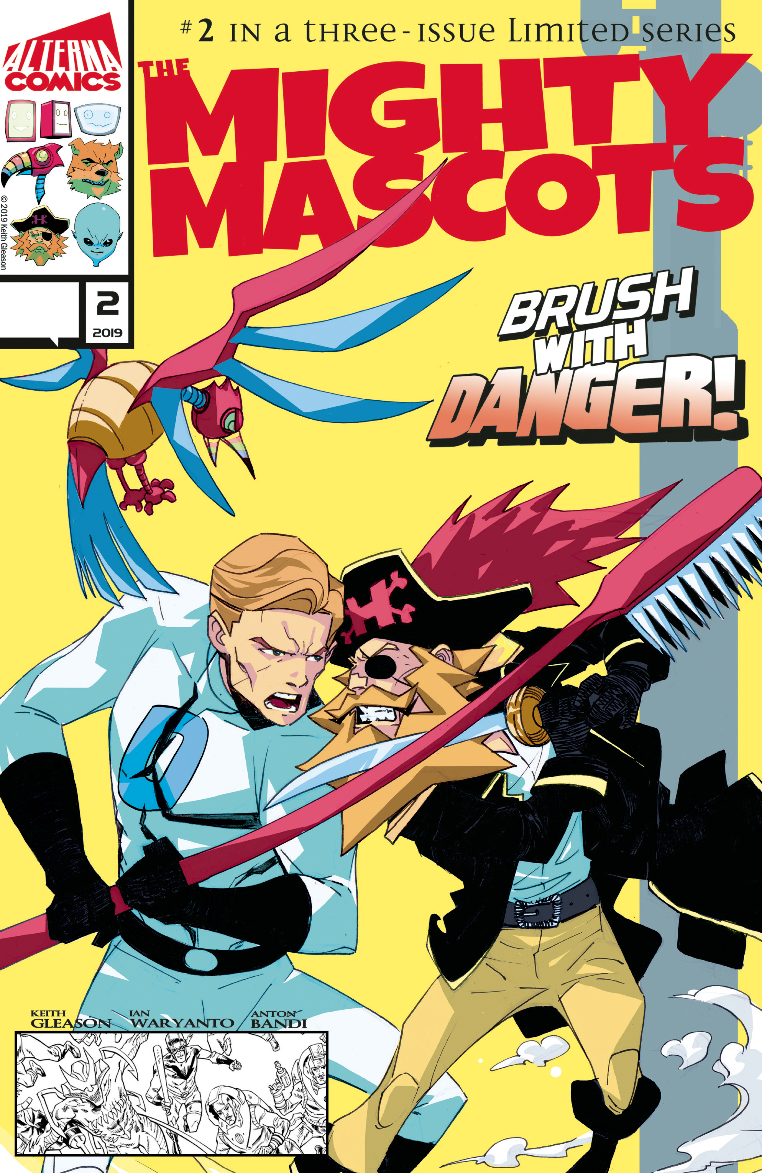 Read online The Mighty Mascots comic - Issue #2