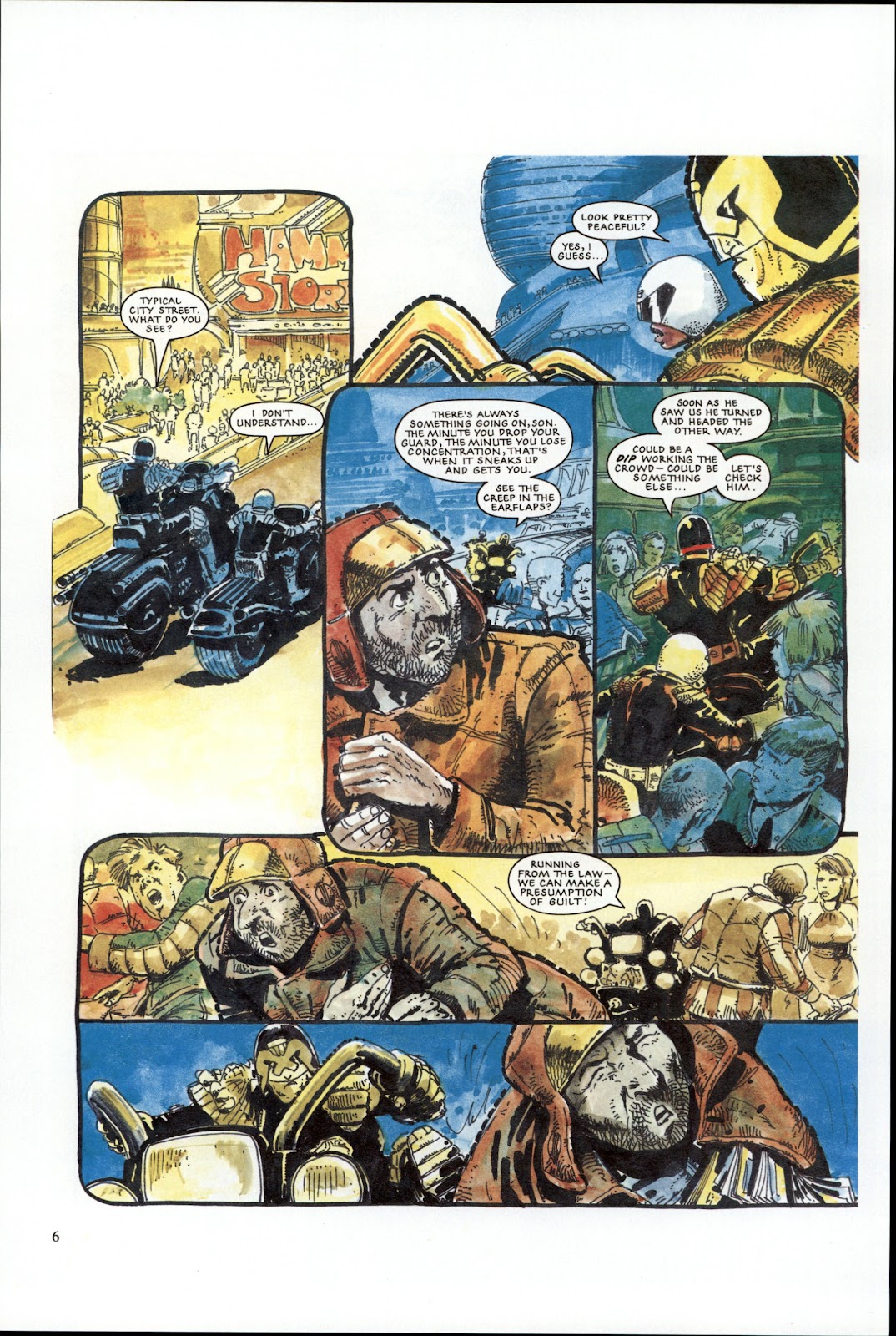 Read online Dredd Rules! comic - Issue #17