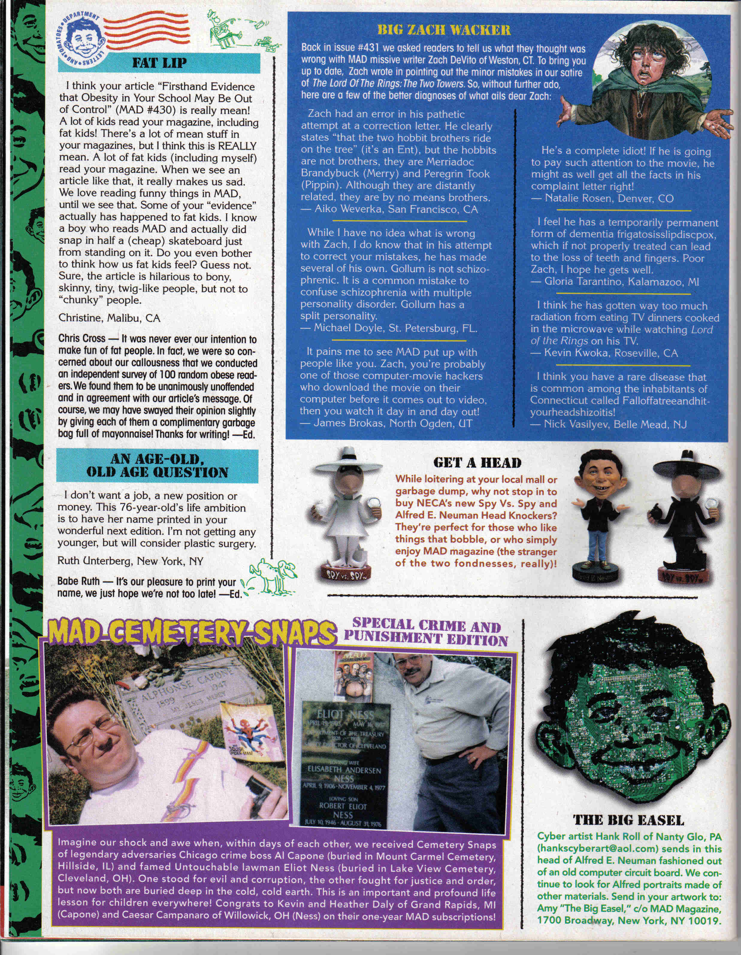 Read online MAD comic - Issue #433