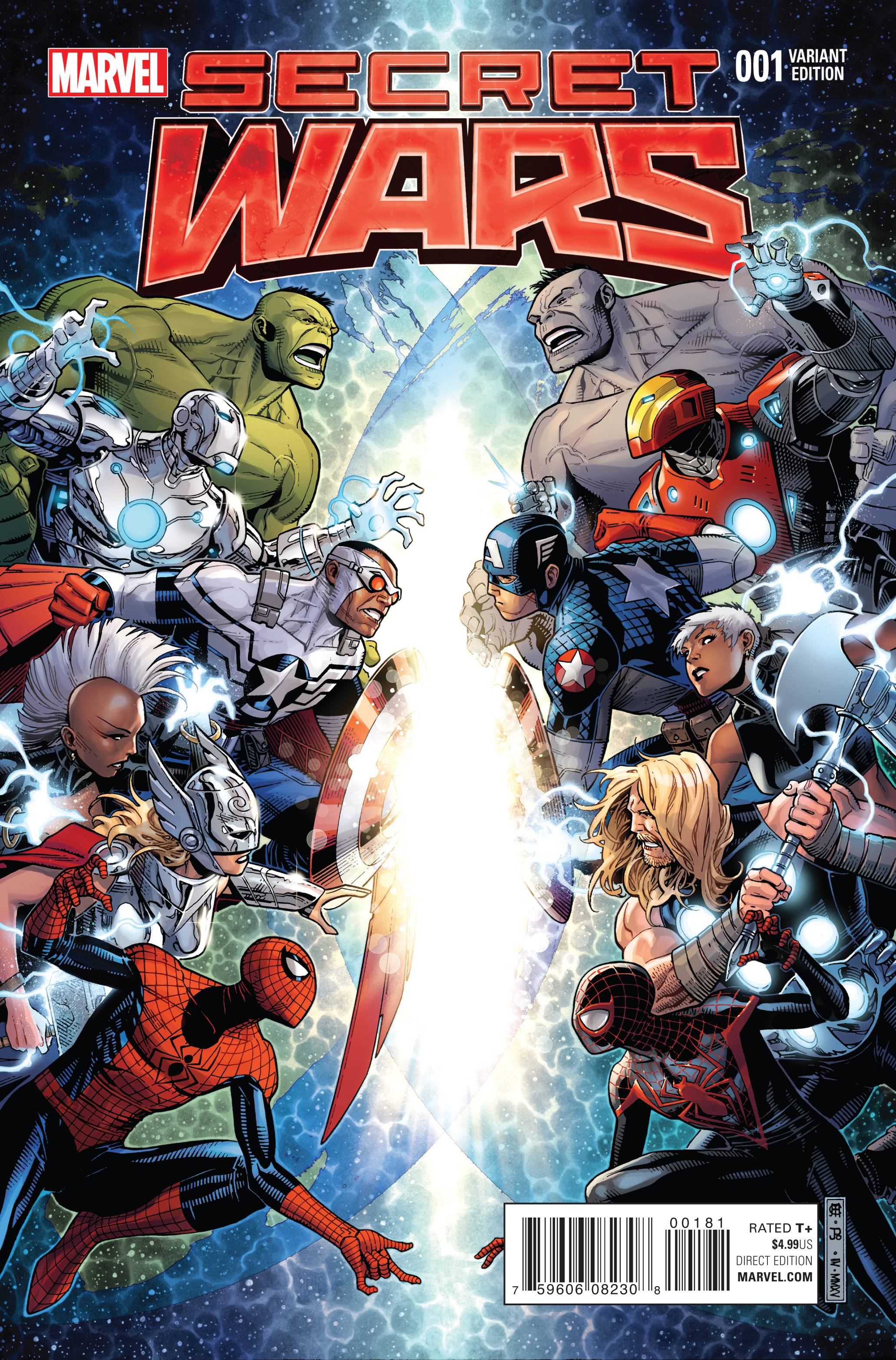 Read online Secret Wars comic - Issue #1
