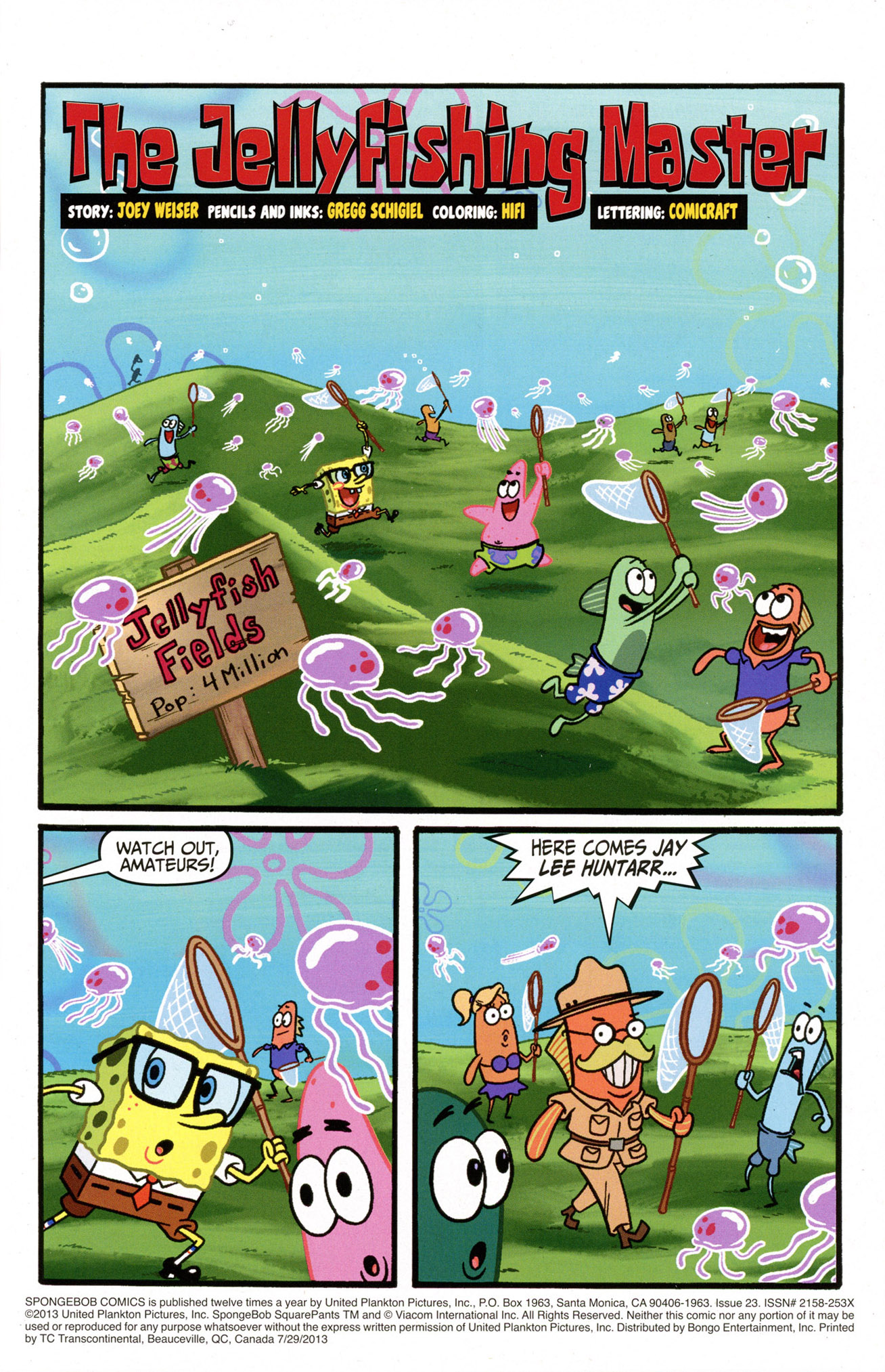 Read online SpongeBob Comics comic - Issue #23