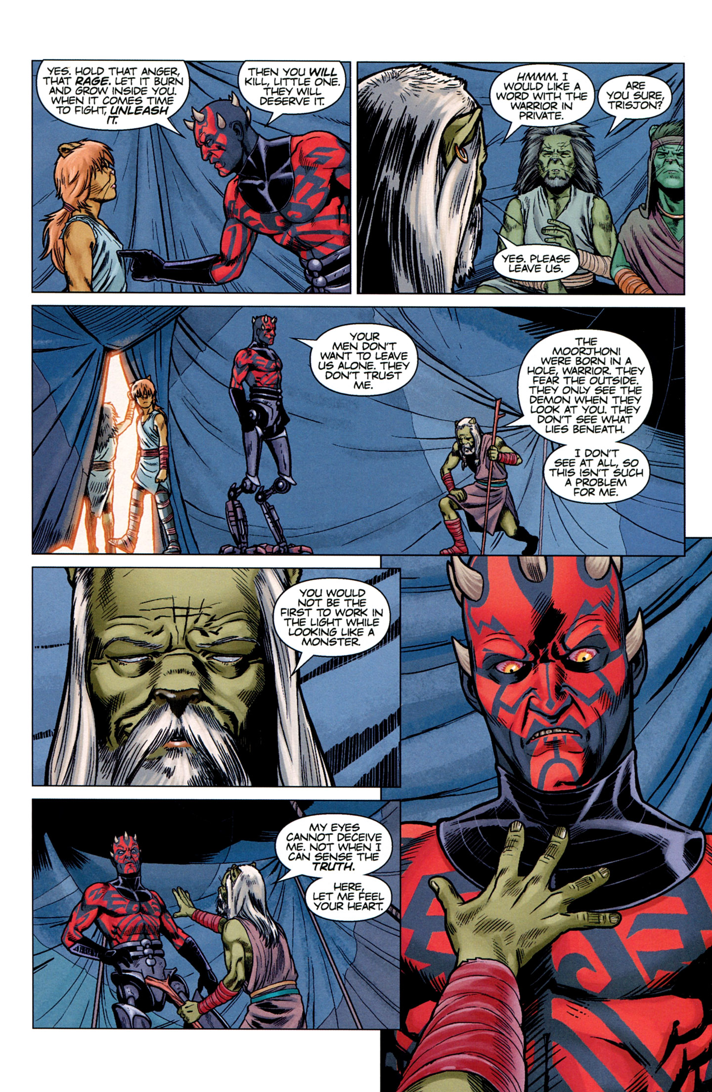 Read online Star Wars: Darth Maul - Death Sentence comic - Issue #3