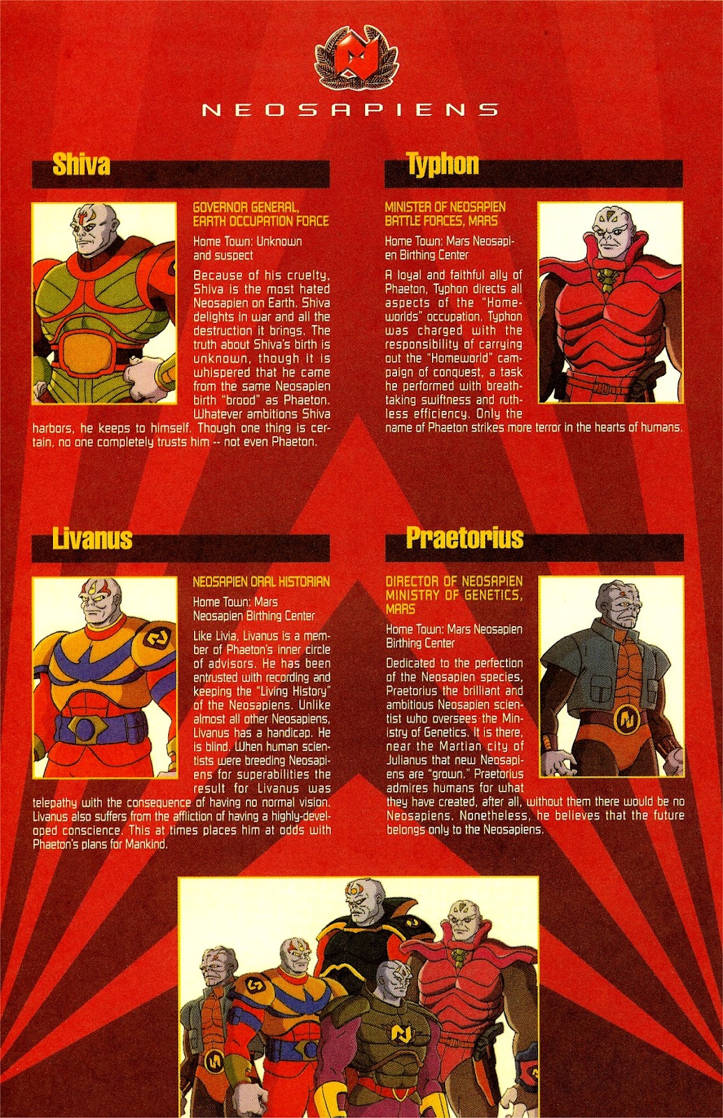 Read online Exo Squad comic - Issue # Full