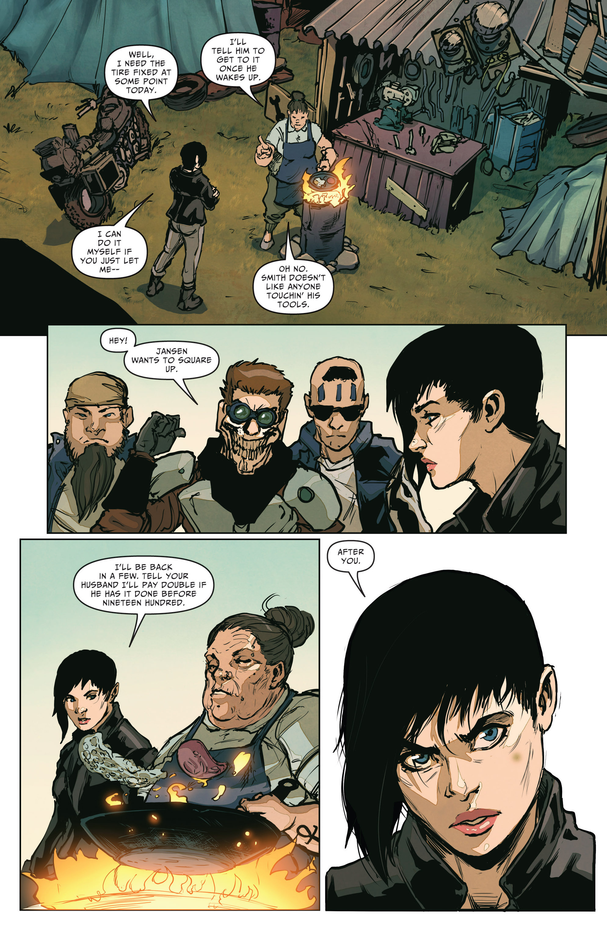 Read online The Courier comic - Issue #2