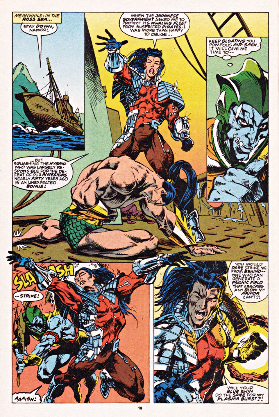 Read online Namor, The Sub-Mariner comic - Issue #45