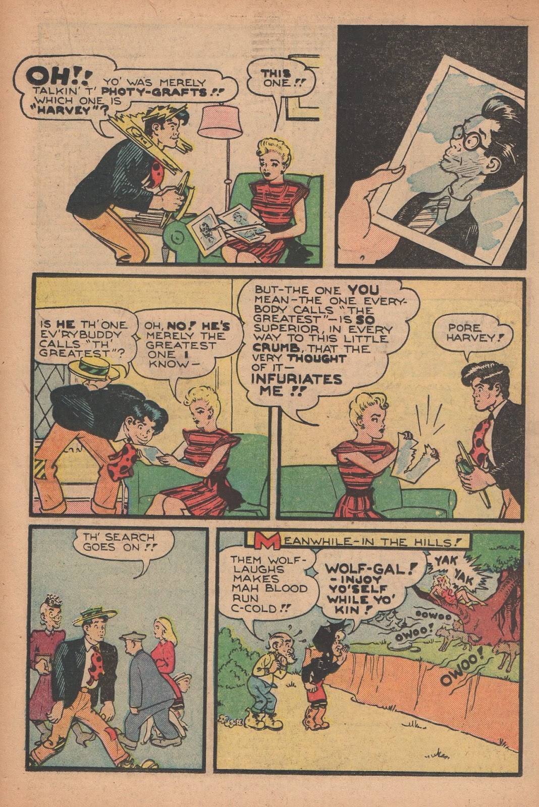 Read online Al Capp's Wolf Gal comic - Issue #1