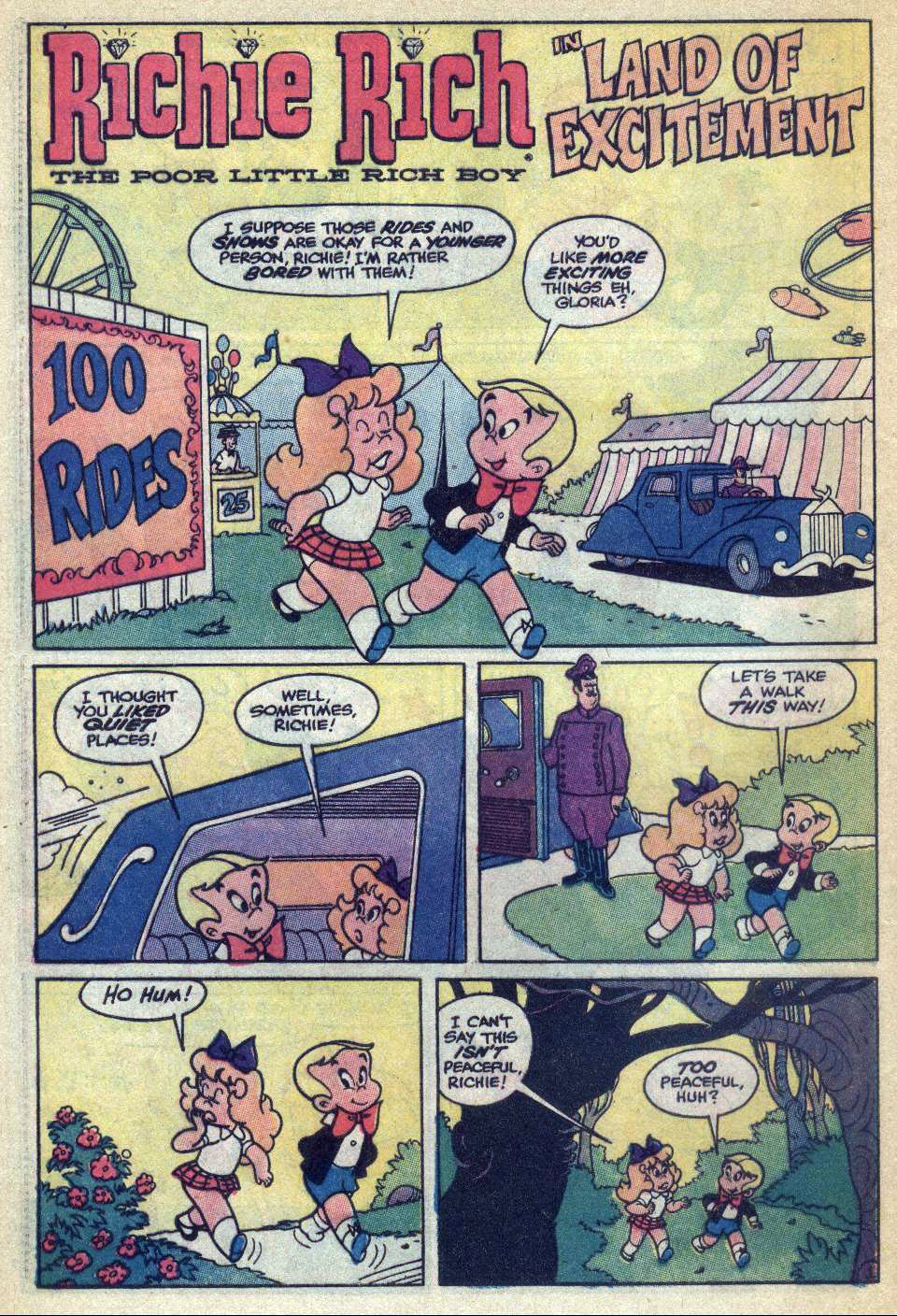 Richie Rich His Girl Friends Issue 10 | Read Richie Rich His Girl ...