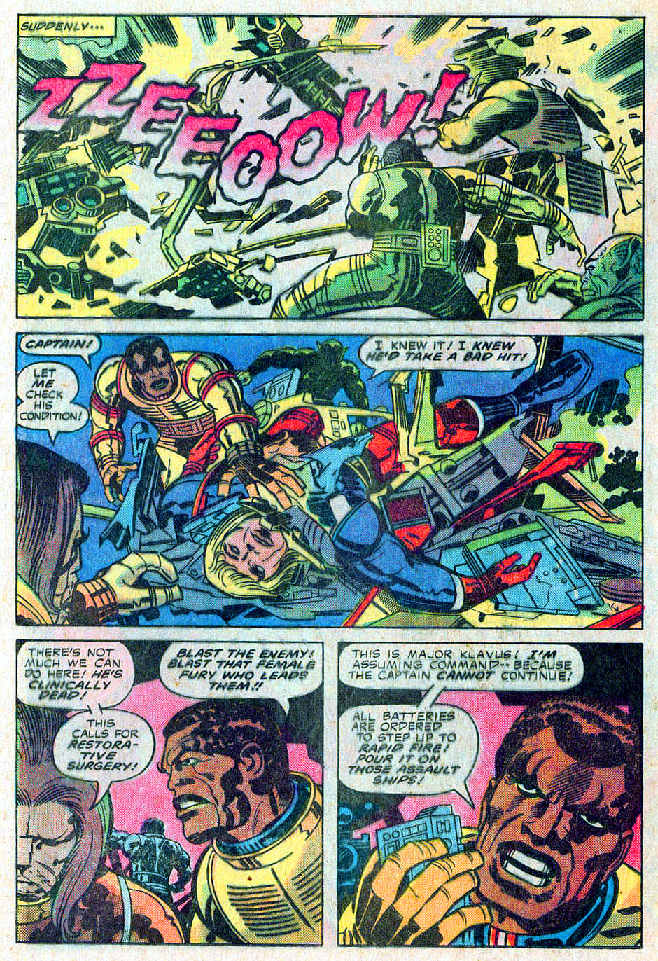 Read online Captain Victory and the Galactic Rangers (1981) comic ...