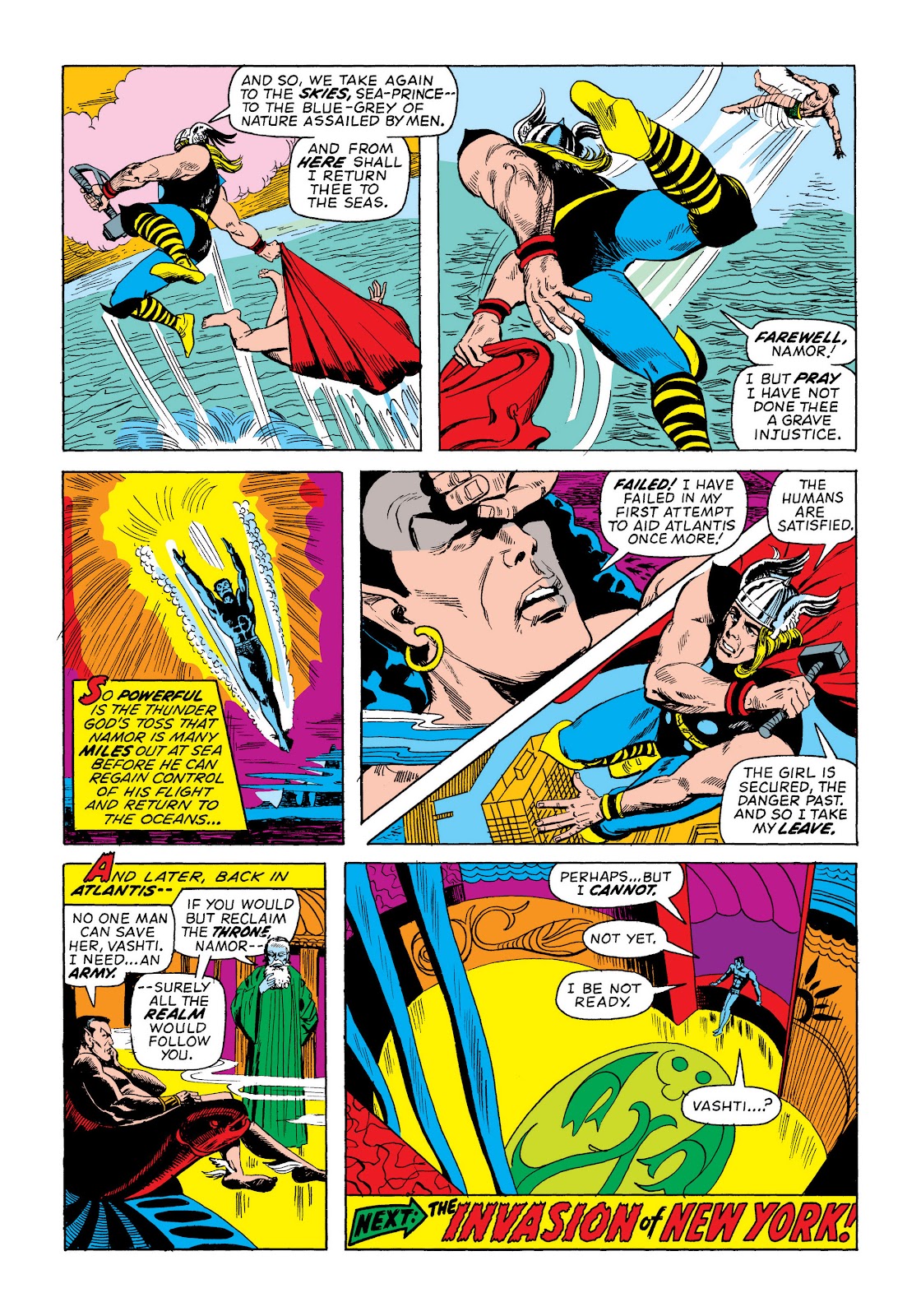 Read online Marvel Masterworks: The Sub-Mariner comic - Issue # TPB 7 ...