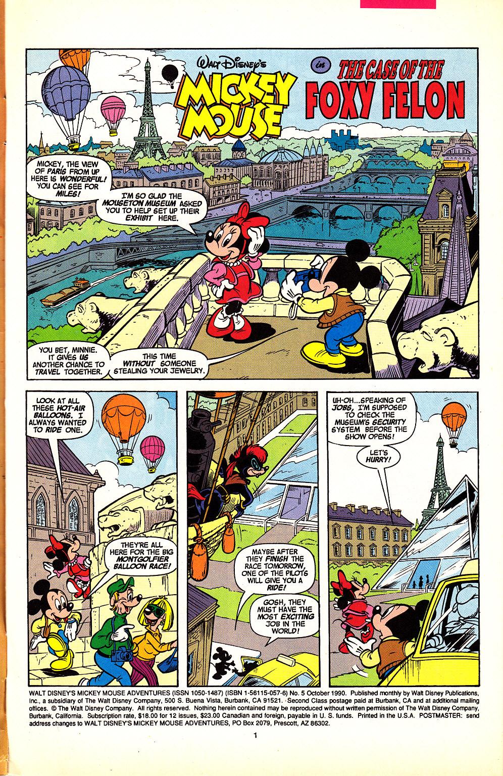 Read online Mickey Mouse Adventures comic - Issue #5