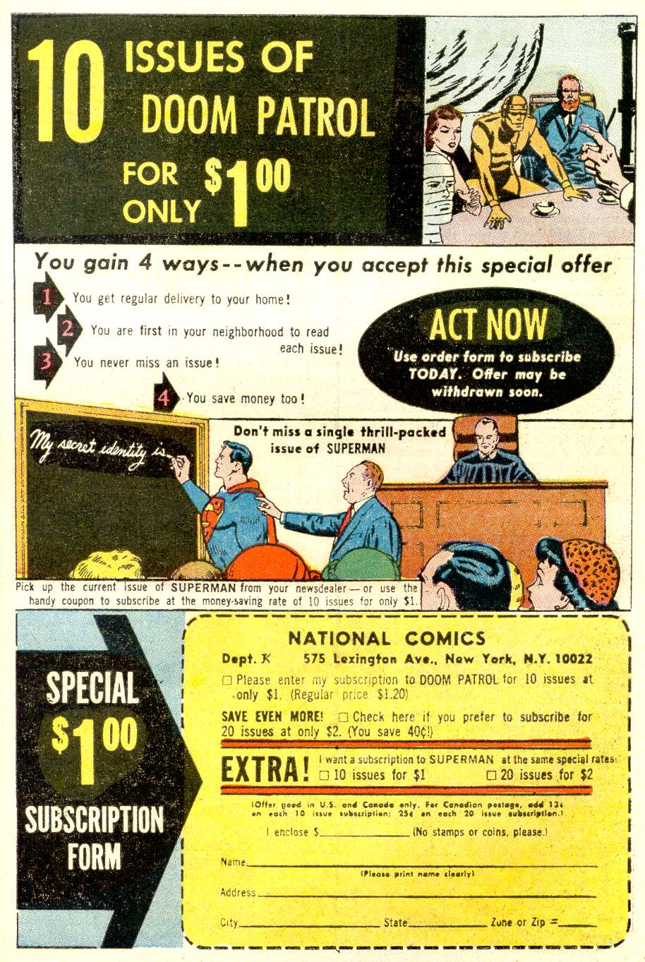 Read online Doom Patrol (1964) comic - Issue #96