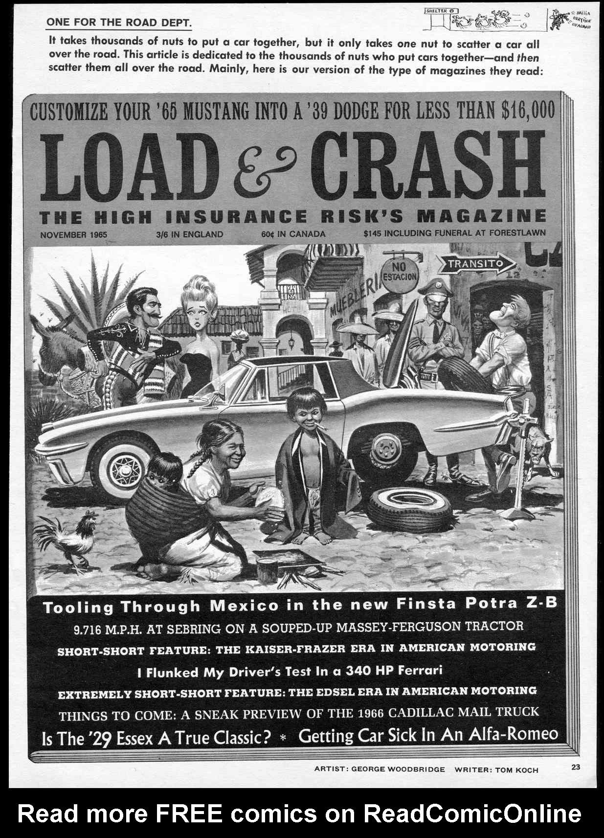 Read online MAD comic - Issue #97