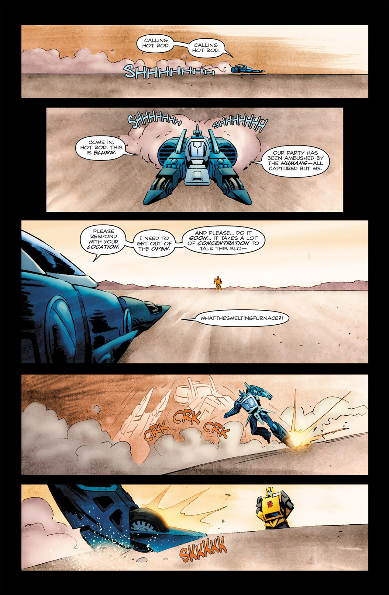 Read online The Transformers: Bumblebee comic - Issue #2
