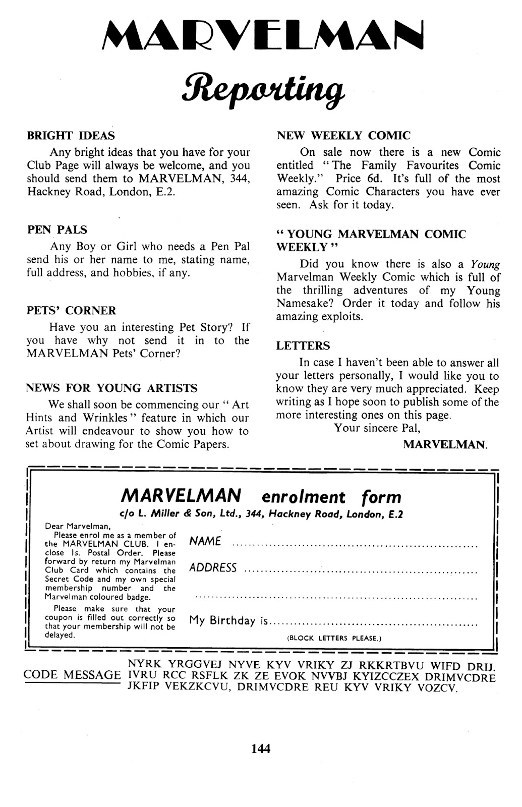 Read online Marvelman Classic comic - Issue # TPB 1 (Part 2)