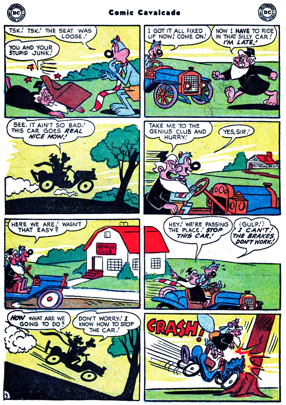 Read online Comic Cavalcade comic - Issue #63