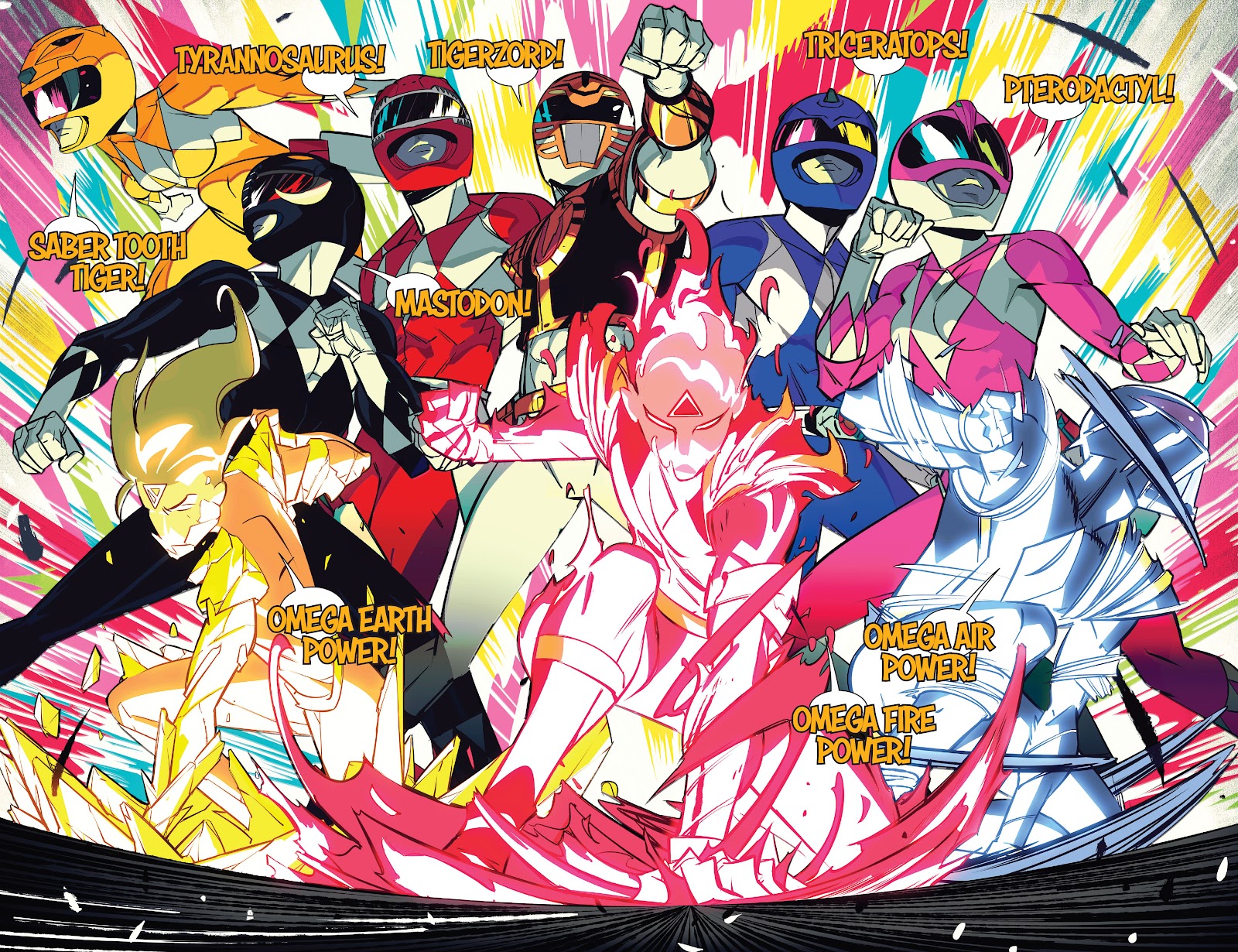 Read online Mighty Morphin Power Rangers comic - Issue #49
