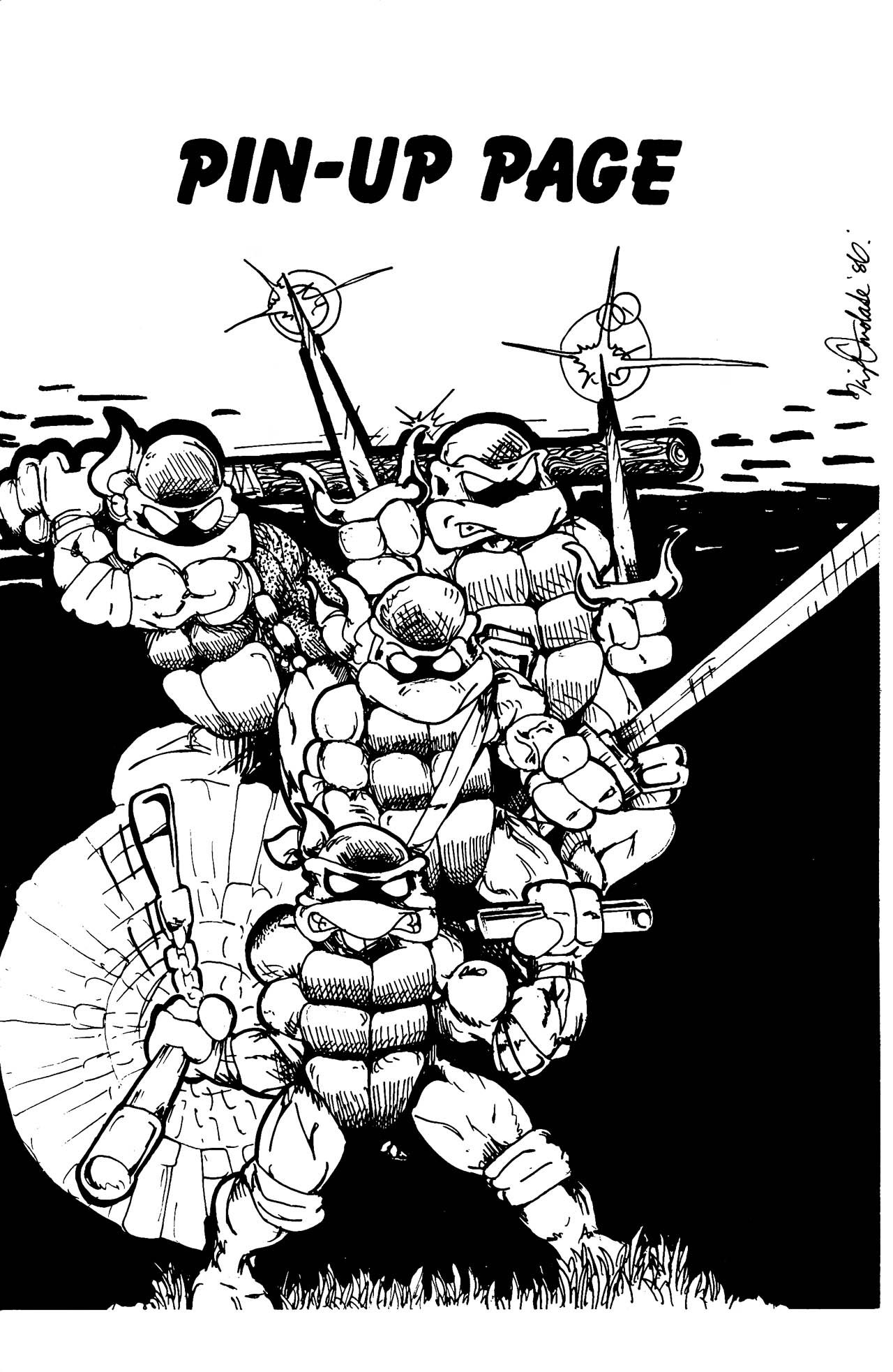 Read online Teenage Mutant Ninja Turtles (1984) comic - Issue #4