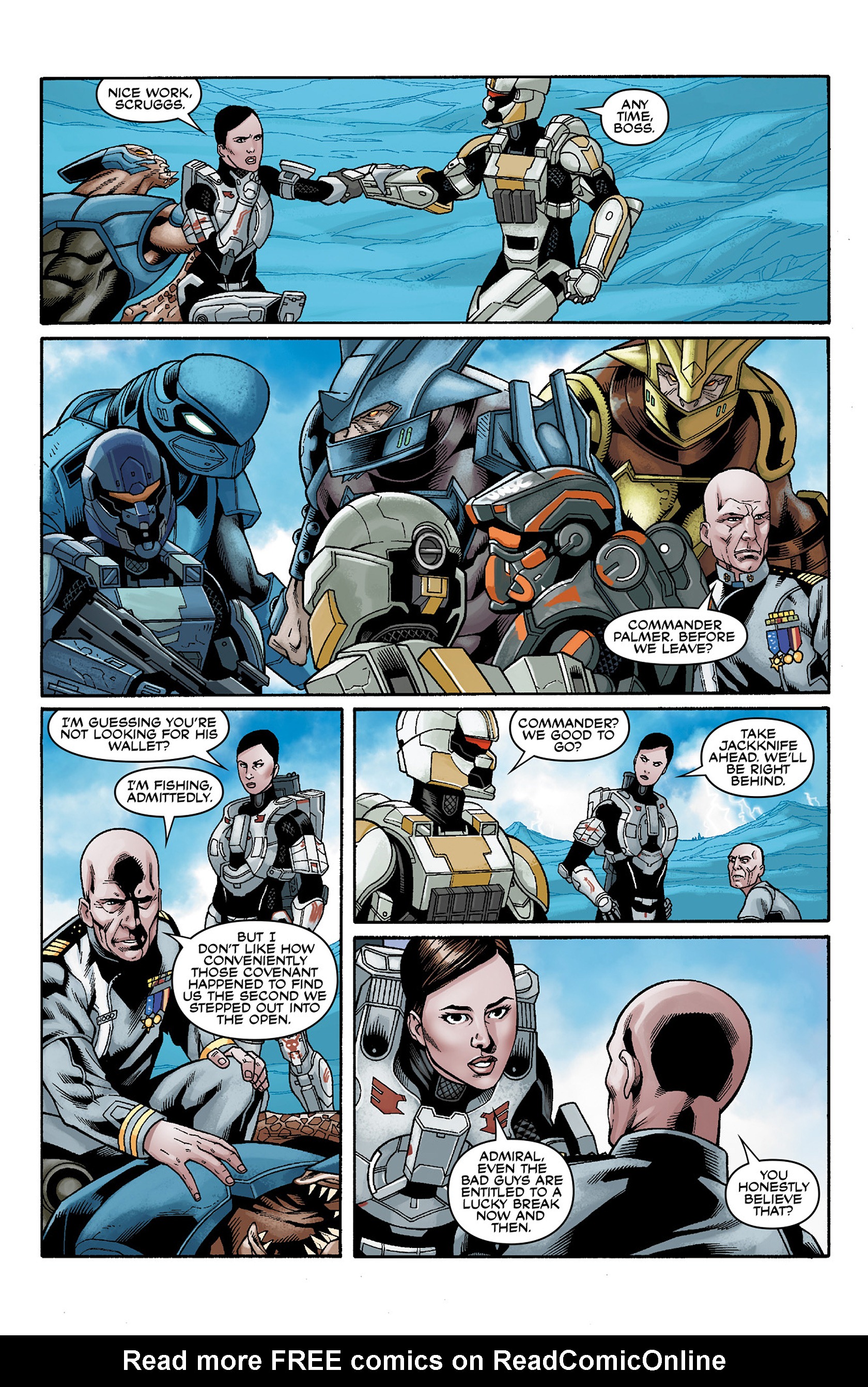 Read online Halo: Escalation comic - Issue #2