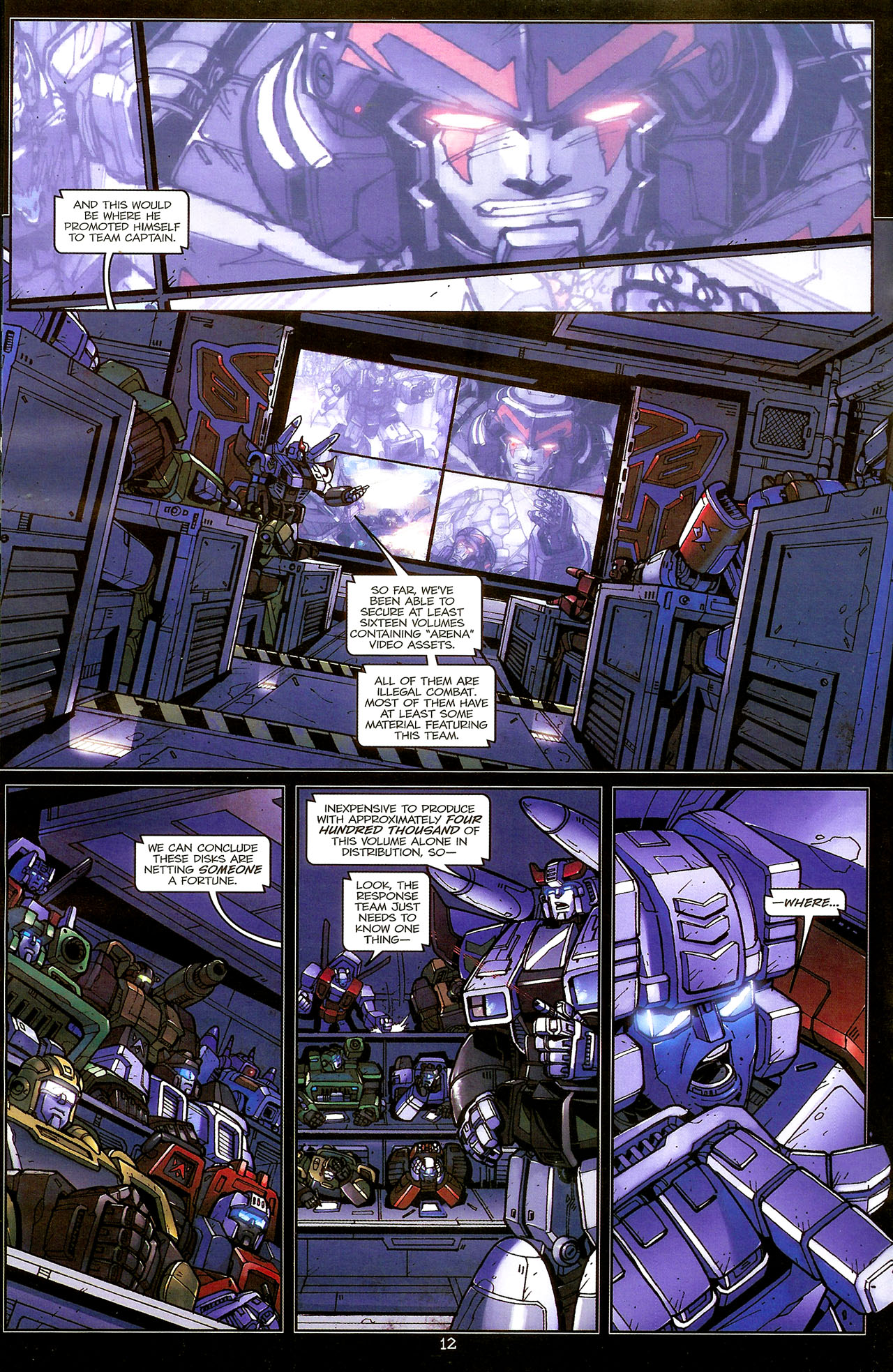 Read online The Transformers Megatron Origin comic - Issue #2