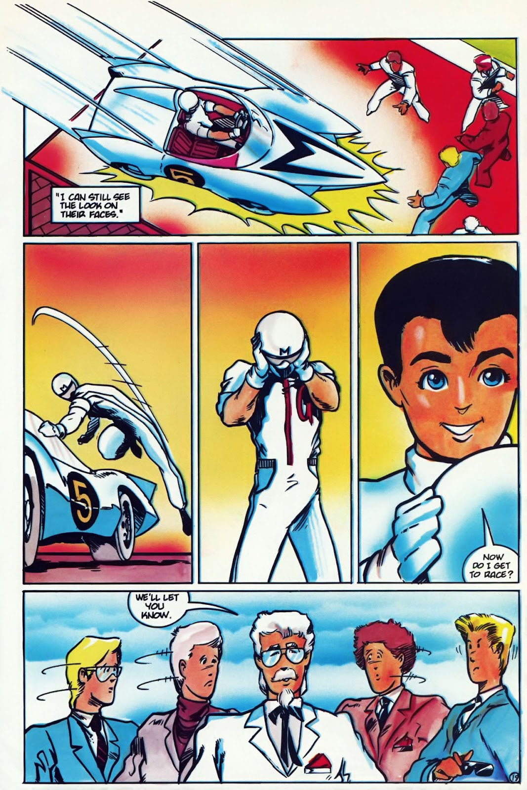 Read online Speed Racer (1987) comic - Issue #1