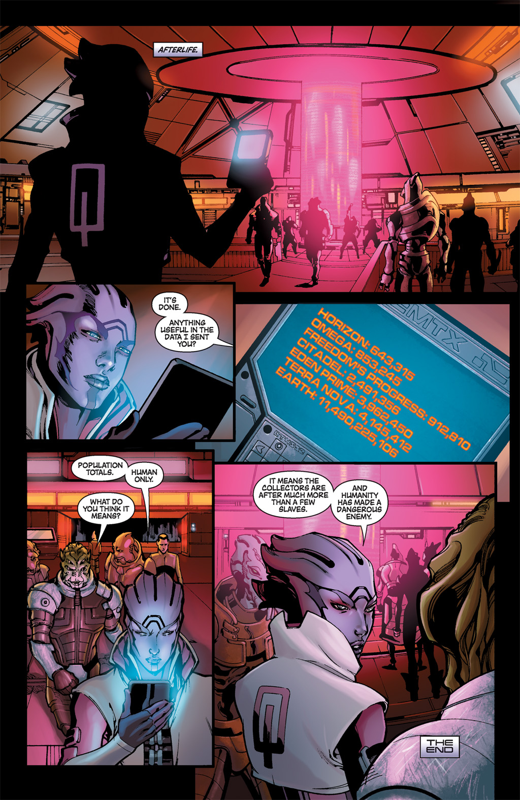 Read online Mass Effect Incursion / Inquisition comic - Issue # Full