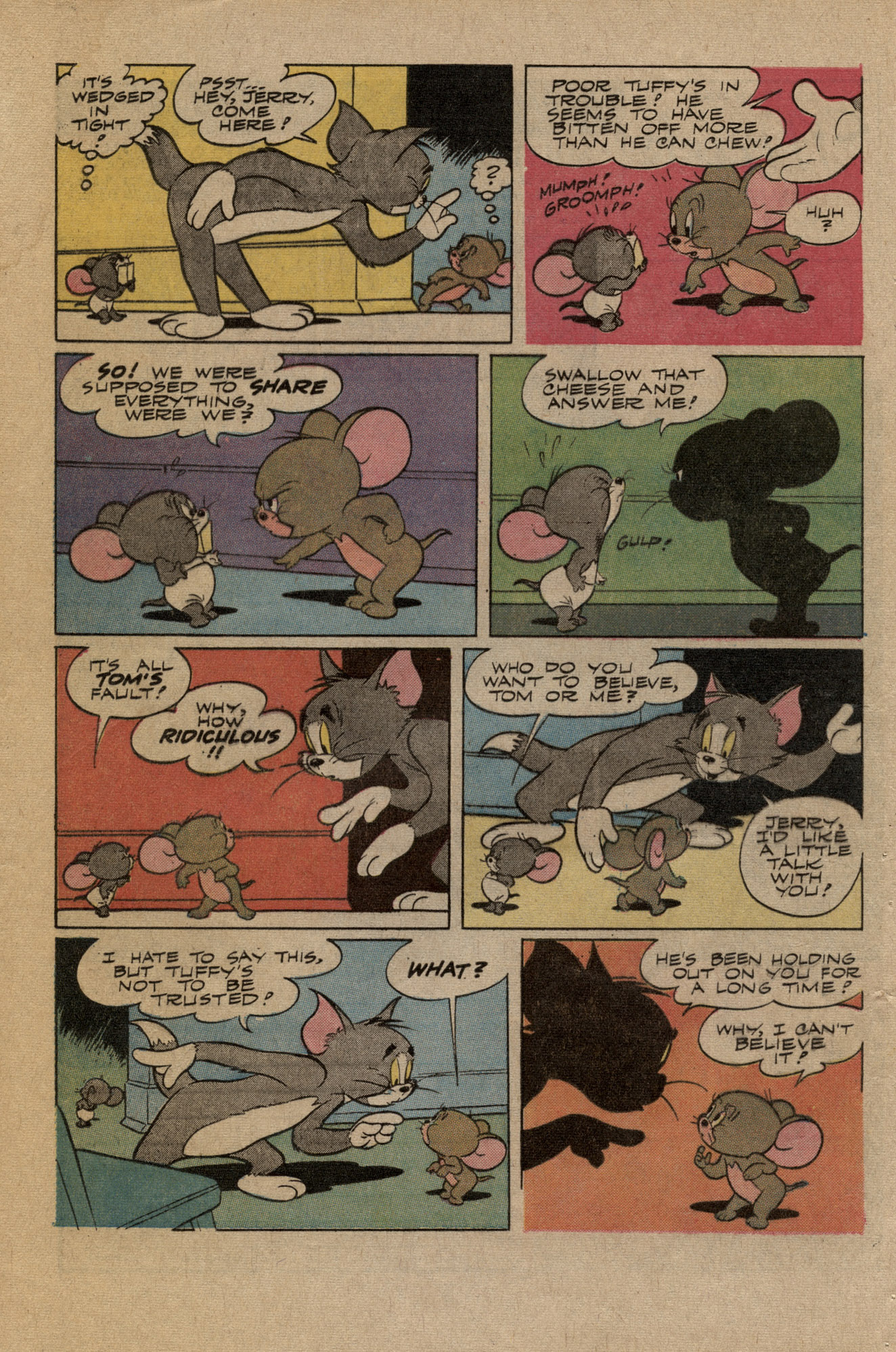 Read online Tom and Jerry comic - Issue #258