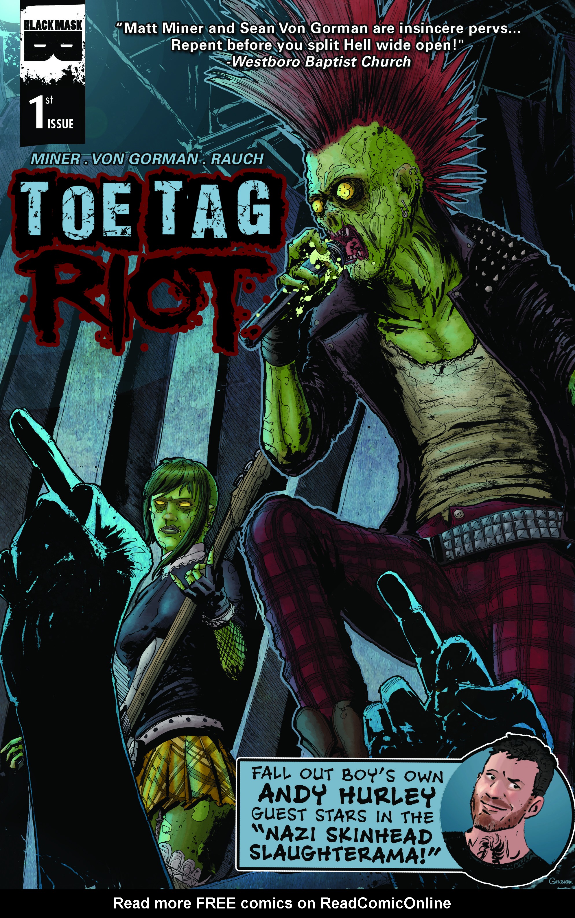 Read online Toe Tag Riot comic - Issue #1