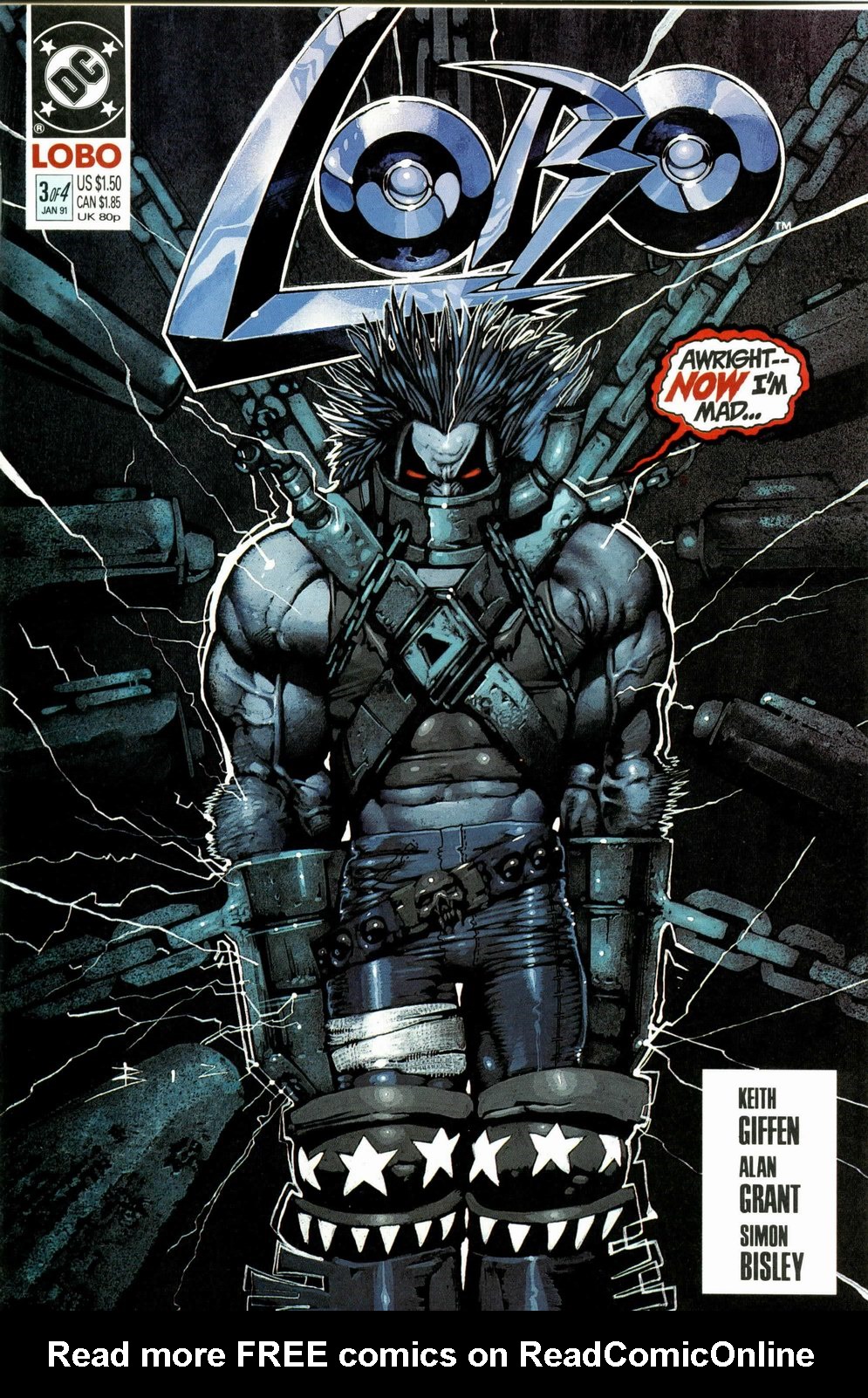 Read online Lobo (1990) comic - Issue #3
