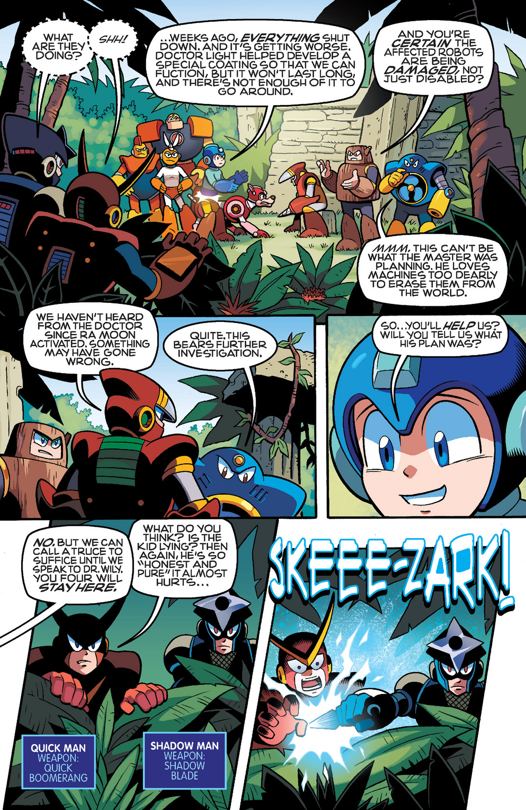 Read online Mega Man comic - Issue #30
