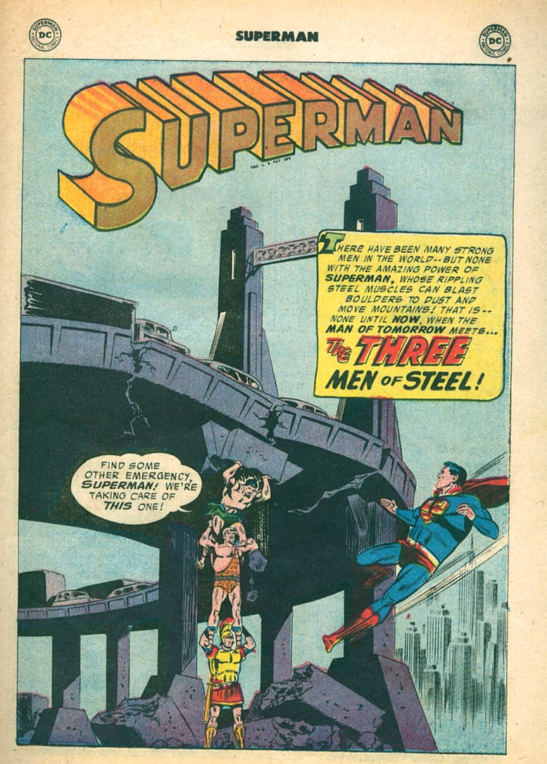 Read online Superman (1939) comic - Issue #112